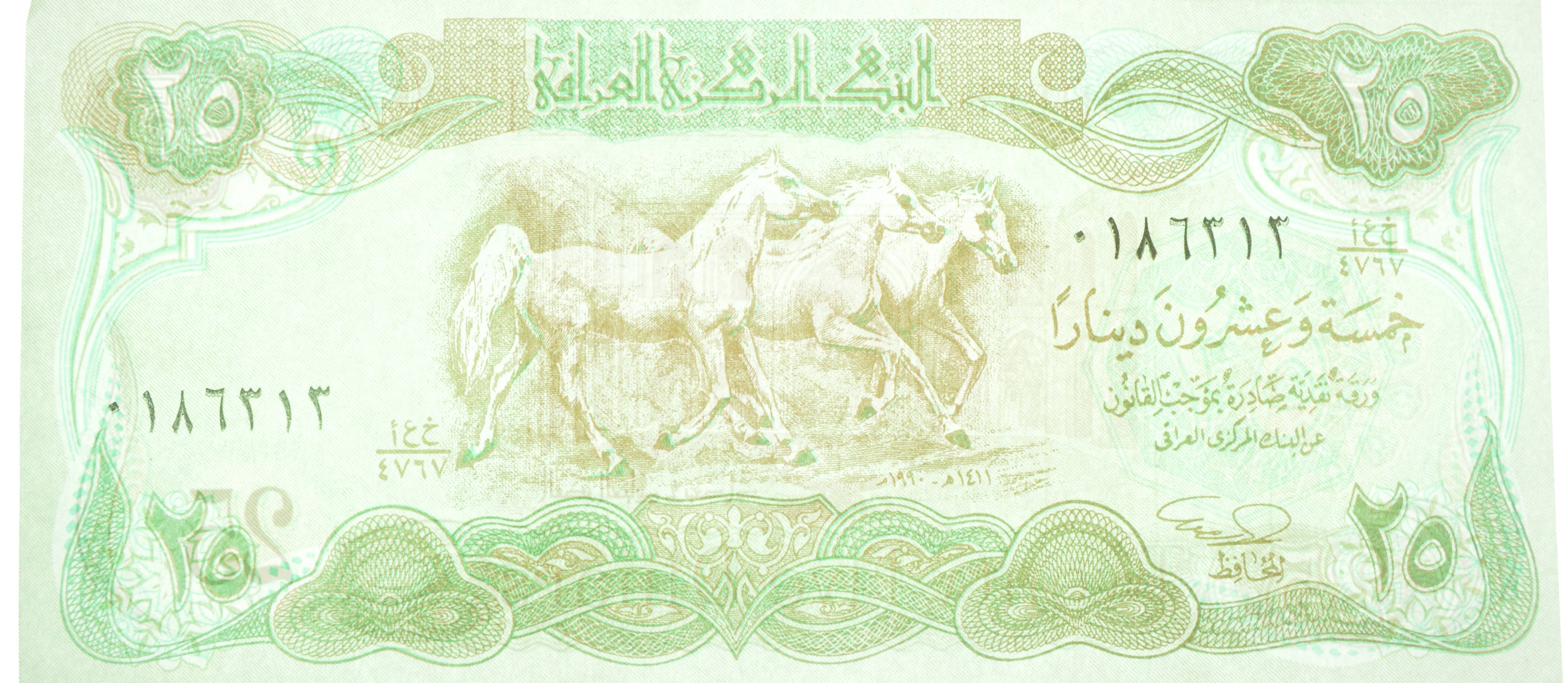 Historic 'Iraq' Currency - Paper Money - Great Note! | Property Room