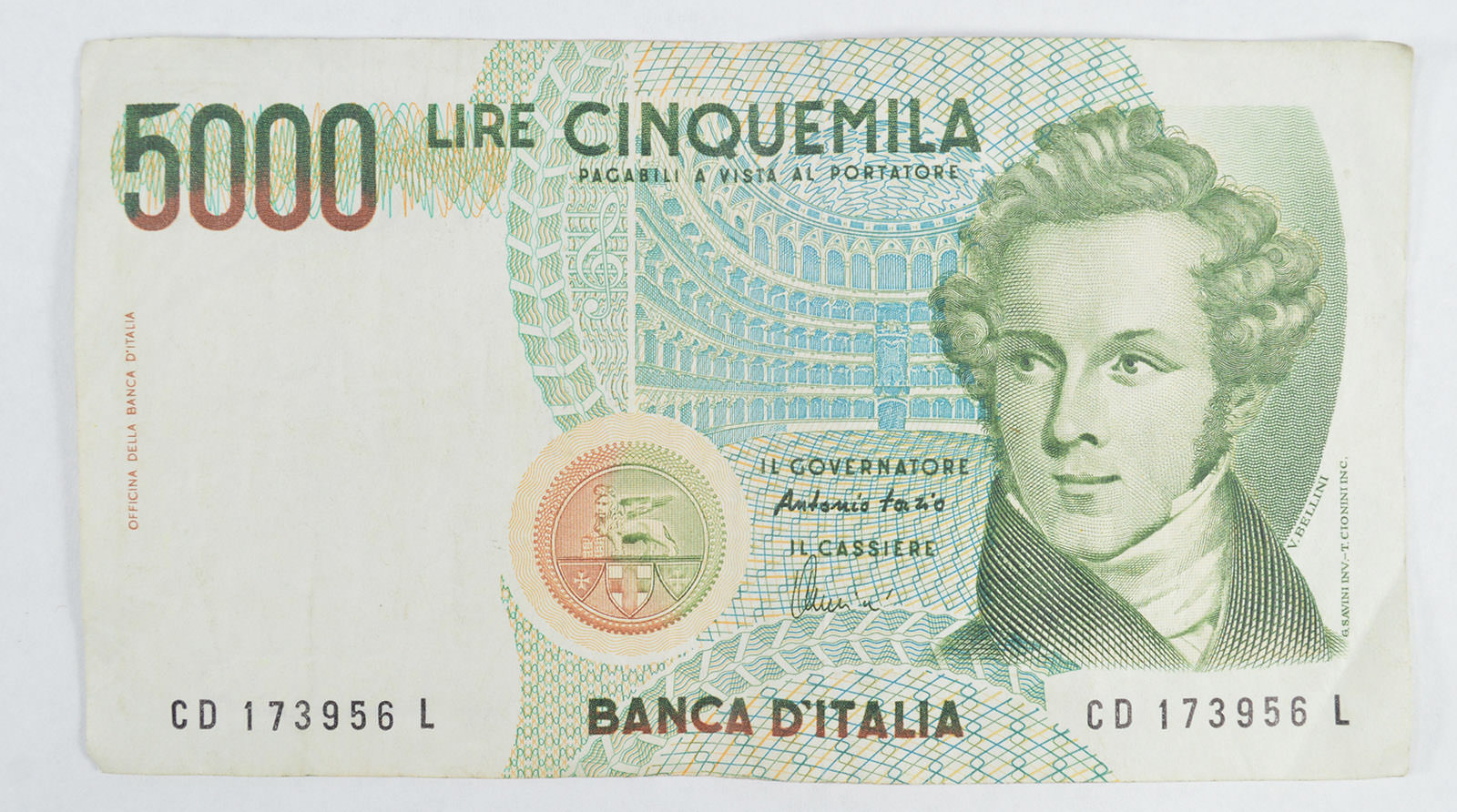 Historic Italian Paper Money Currency - Interesting Note from Italy ...
