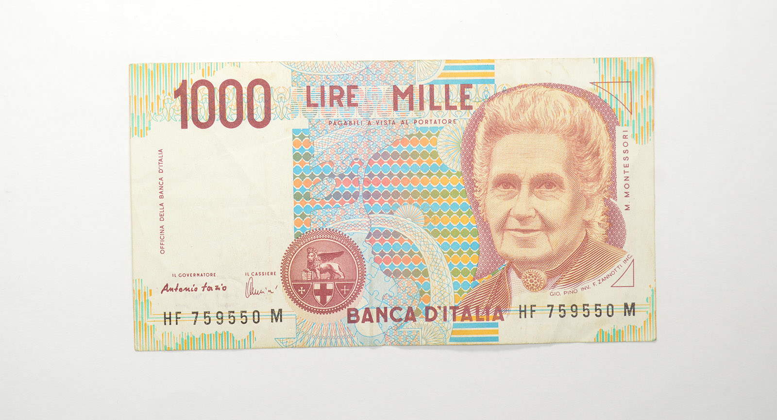 Historic Italian Paper Money Currency - Interesting Note from Italy ...
