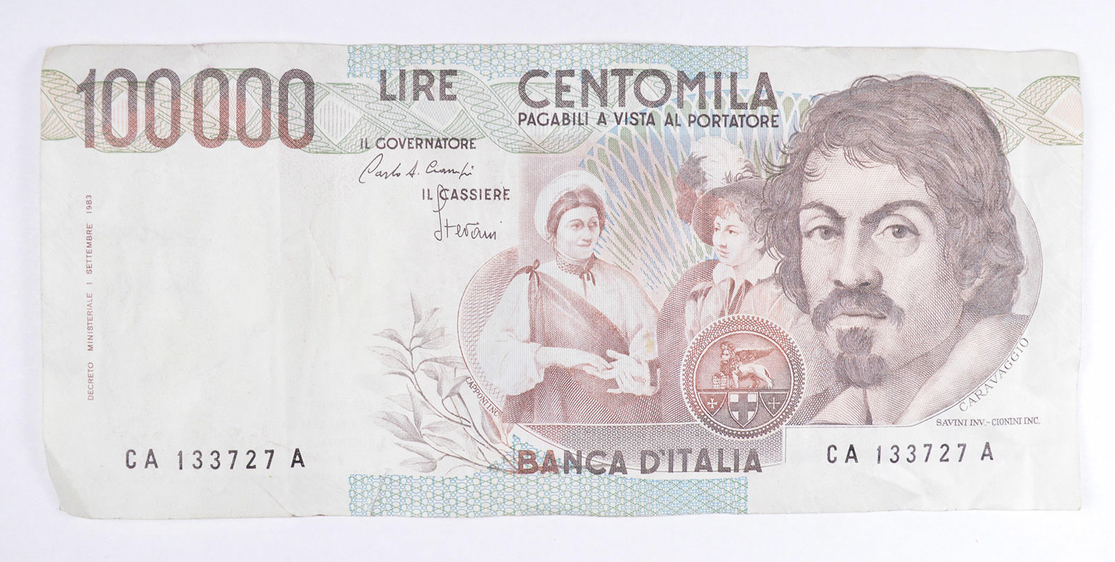 Historic Italian Paper Money Currency - Interesting Note from Italy ...
