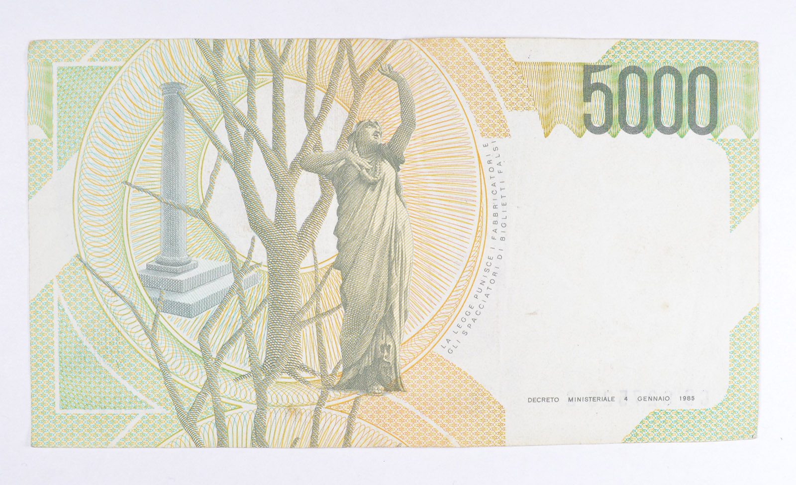 Historic Italian Paper Money Currency - Interesting Note from Italy ...
