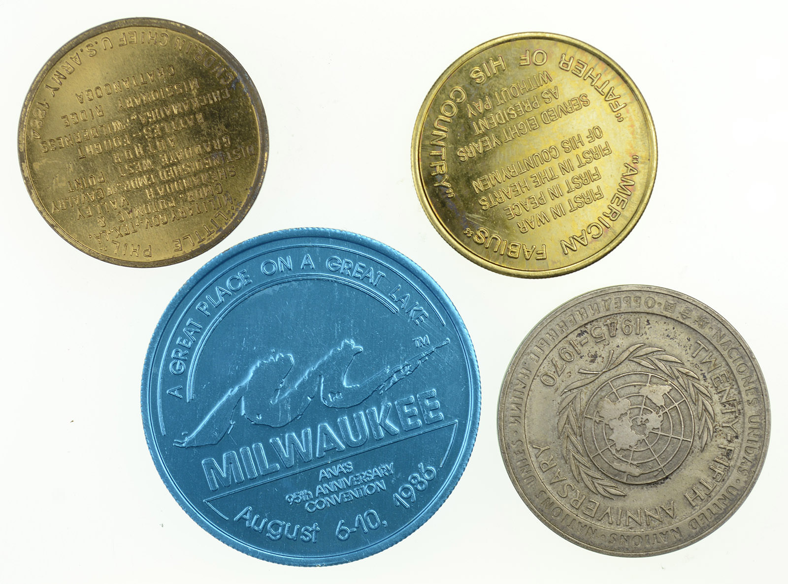 Historic Misc Collectible Tokens and Medals Etc - Great Collection ...