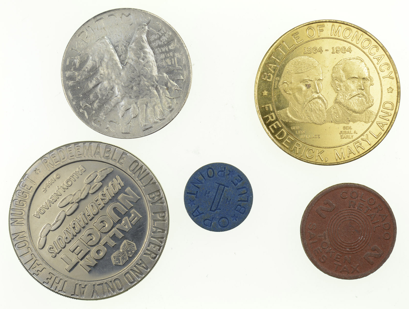 Historic Misc Collectible Tokens and Medals Etc - Great Collection ...
