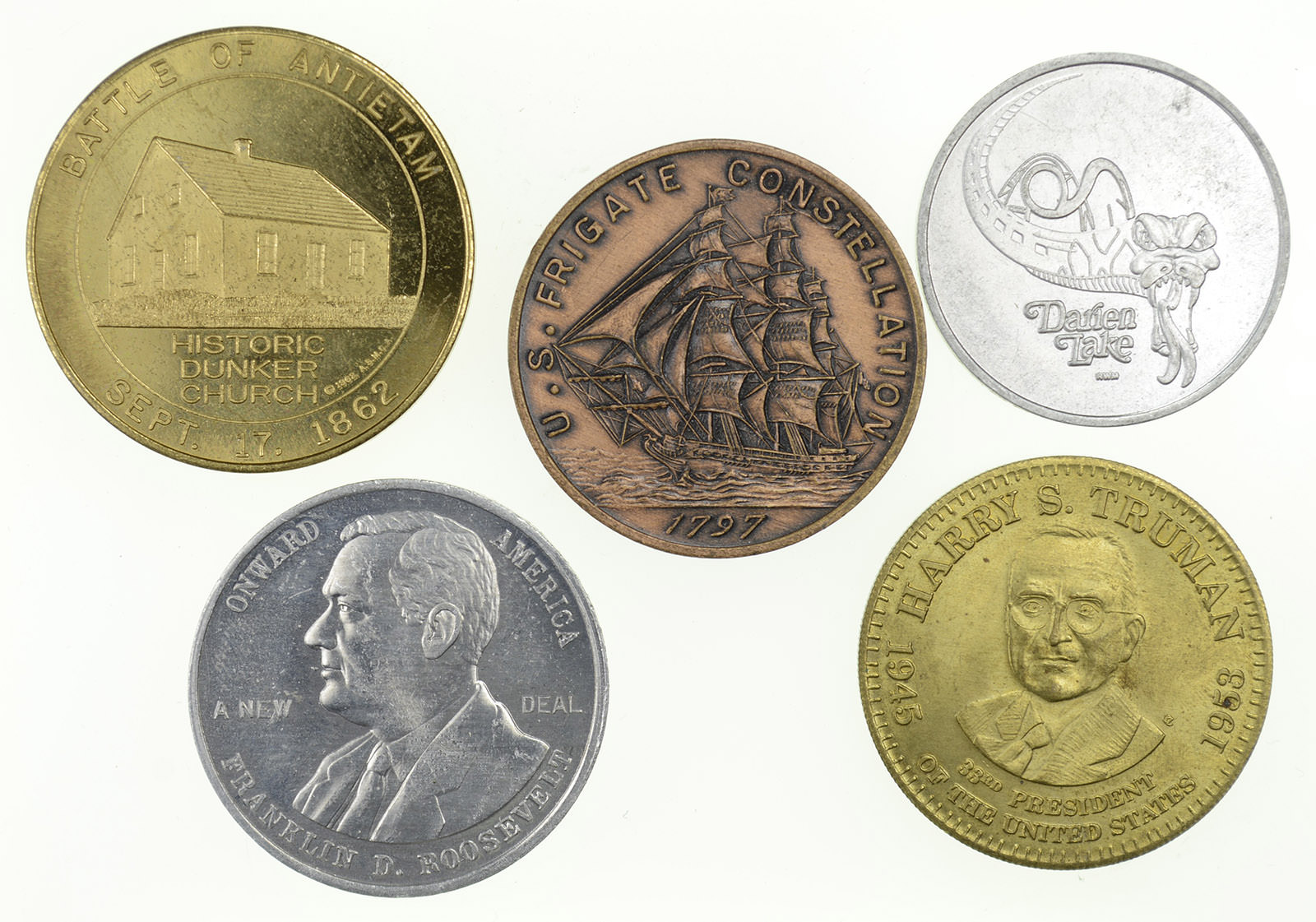 Historic Misc Collectible Tokens and Medals Etc - Great Collection ...