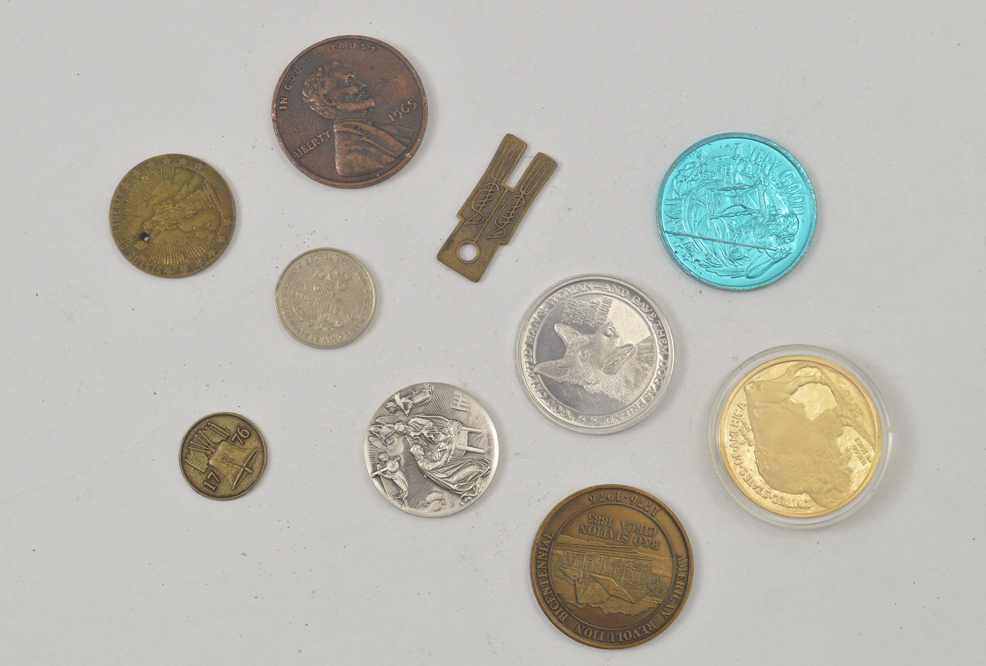 Historic Misc Collectible Tokens and Medals Etc - Great Collection ...