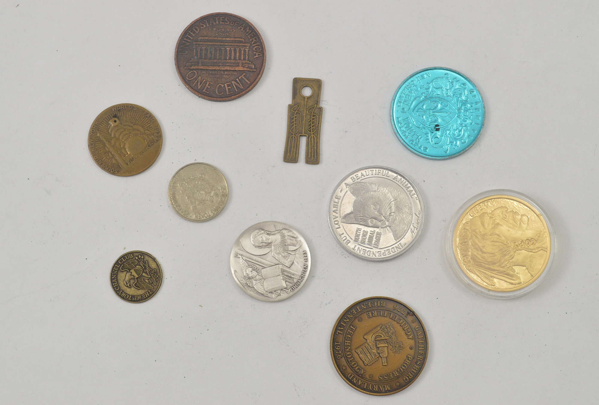 Historic Misc Collectible Tokens and Medals Etc - Great Collection ...