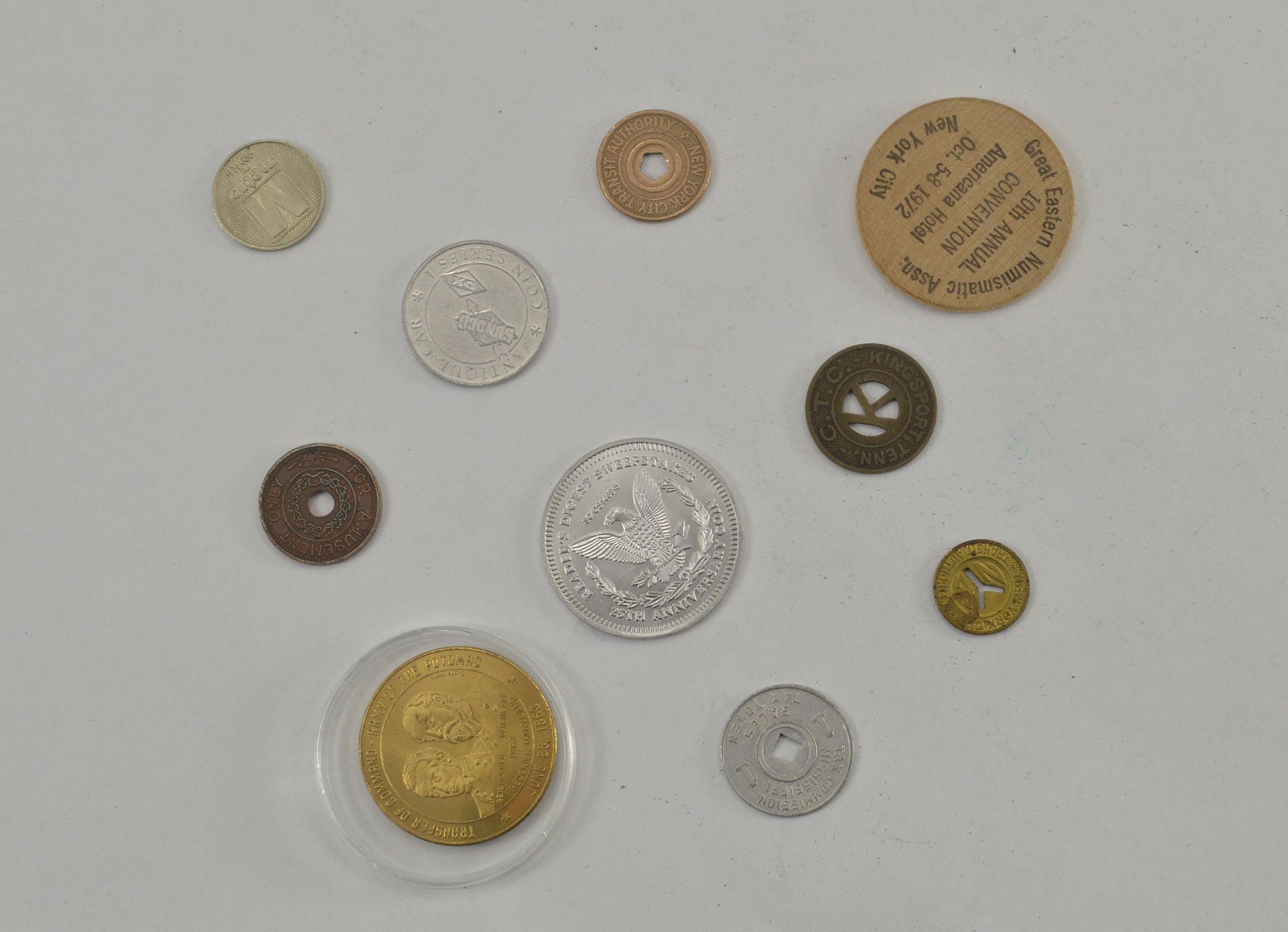 Historic Misc Collectible Tokens and Medals Etc - Great Collection ...