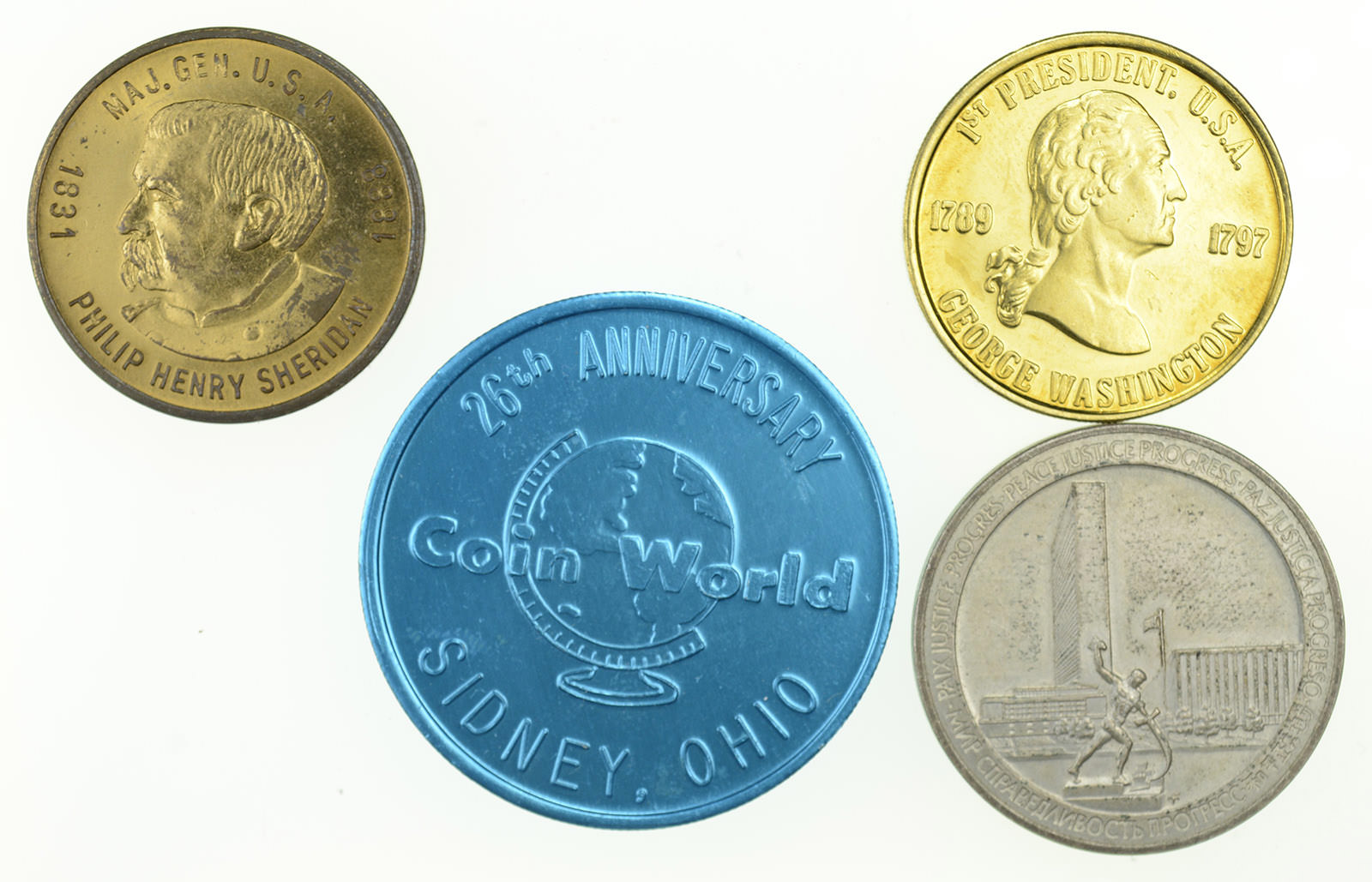 Historic Misc Collectible Tokens and Medals Etc - Great Collection ...