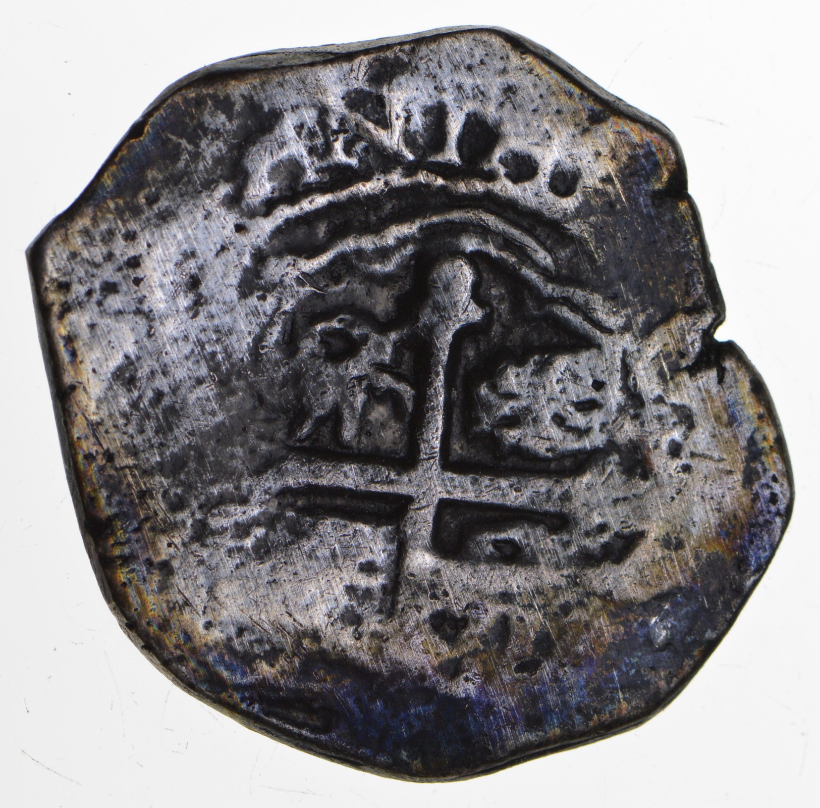 Historic Spanish Colonial Silver Cob | Property Room