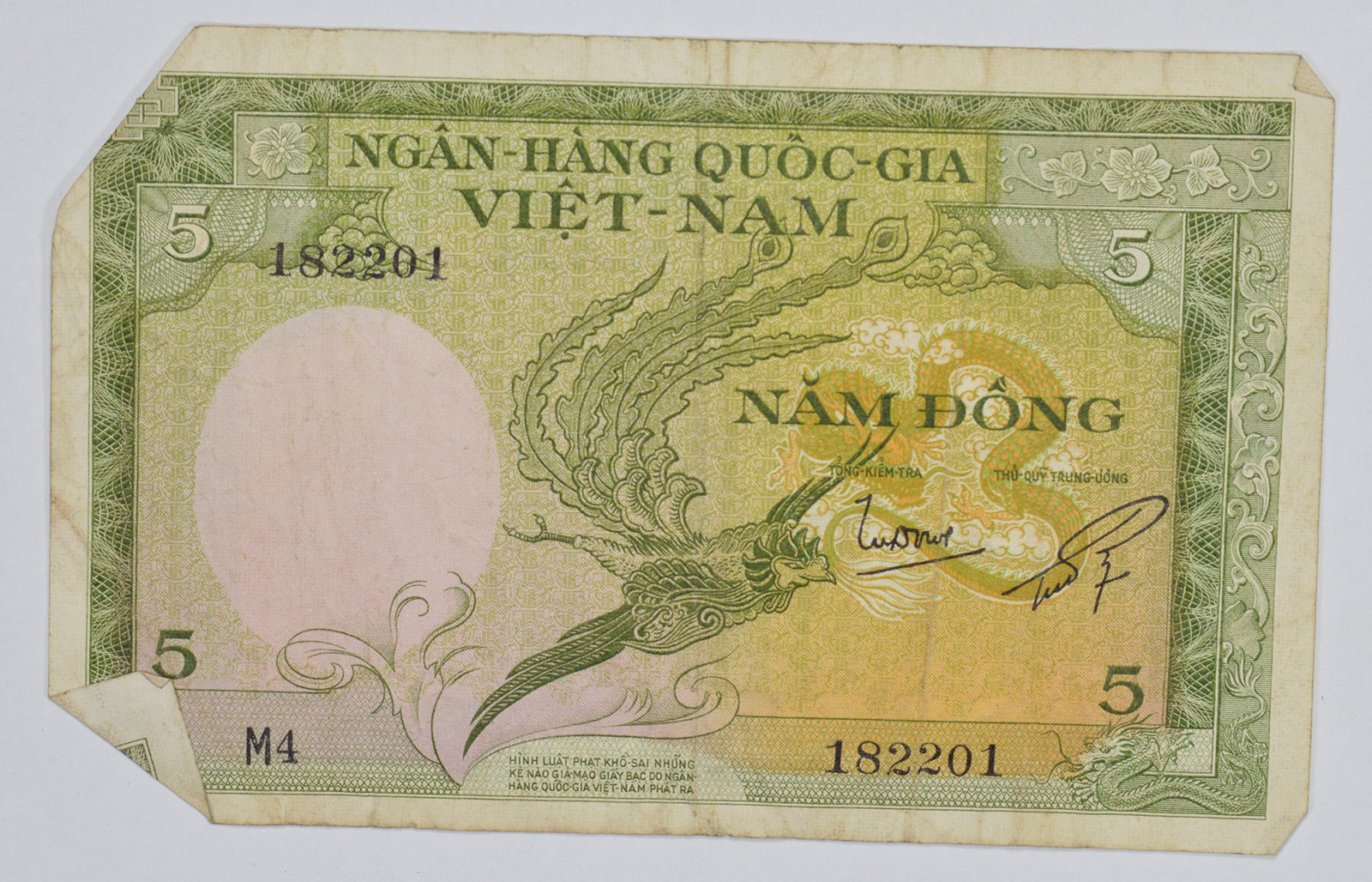 Historic Vietnam Currency Note - Great History | Property Room