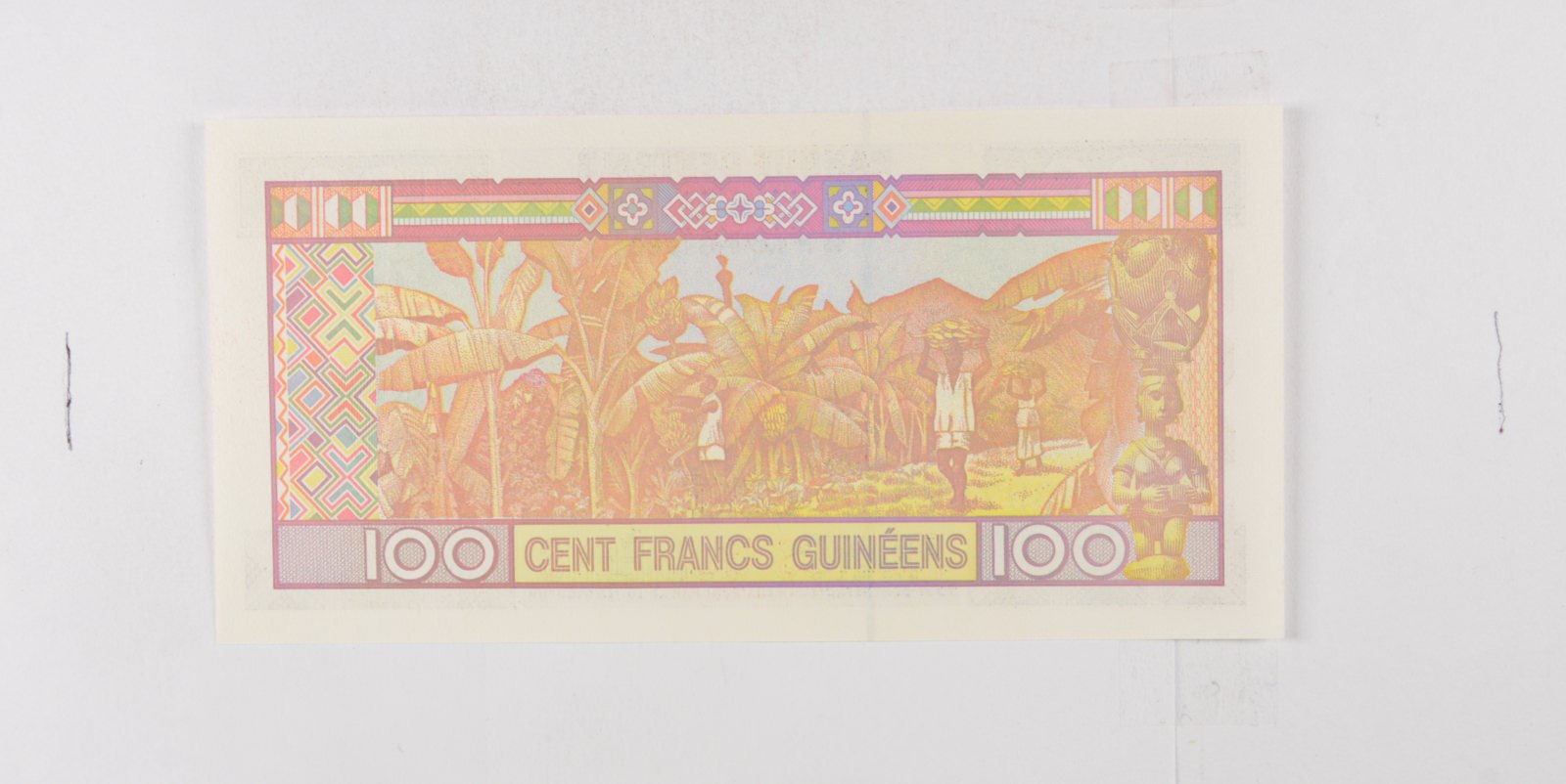 Historic World Bank Note 1960 Guinea 100 Francs Collectible Currency ...