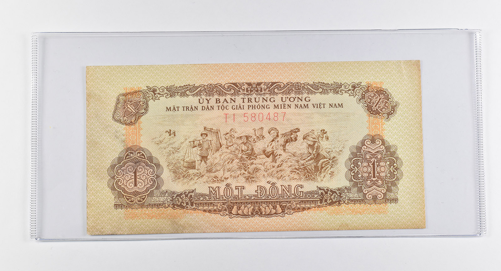 Historic World Bank Note 1963 Vietnam 1 Dong Collectible Currency ...