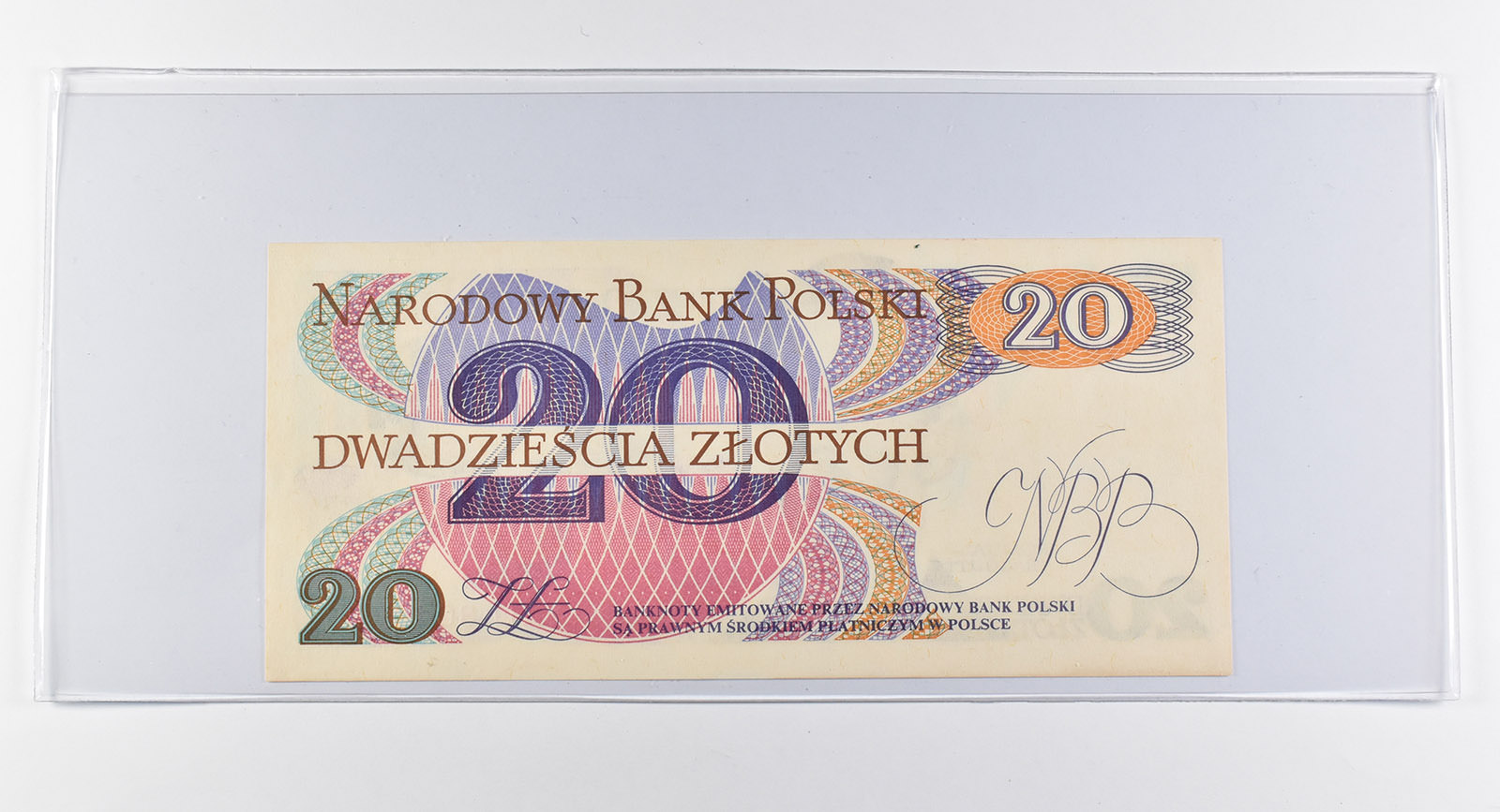 Historic World Bank Note 1982 Poland 20 Zlotych Collectible Currency ...