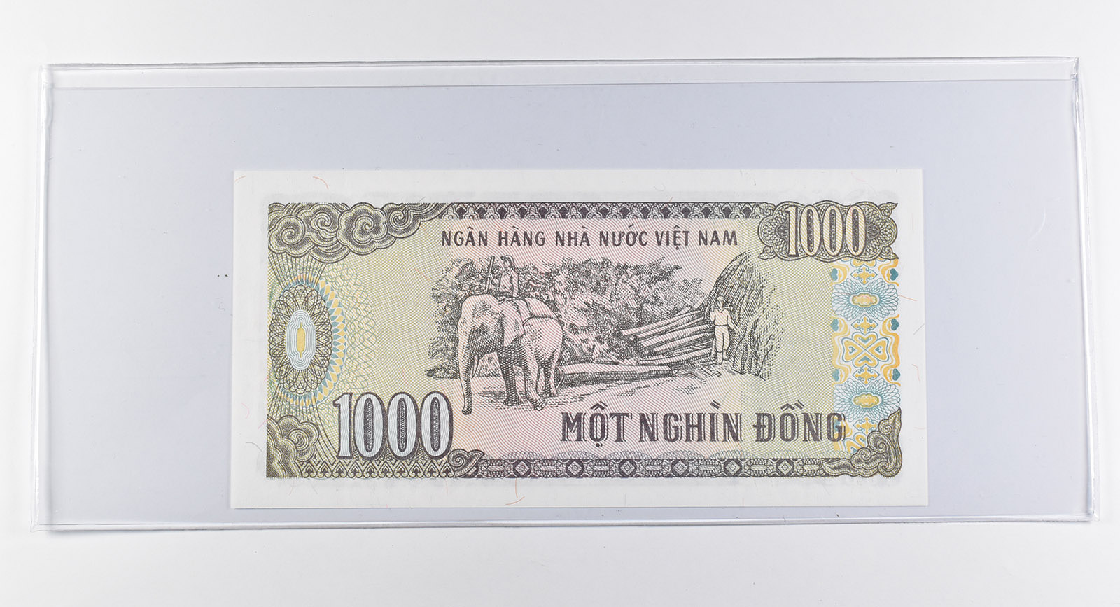 Historic World Bank Note 1988 Vietnam 1000 Dong Collectible Currency ...