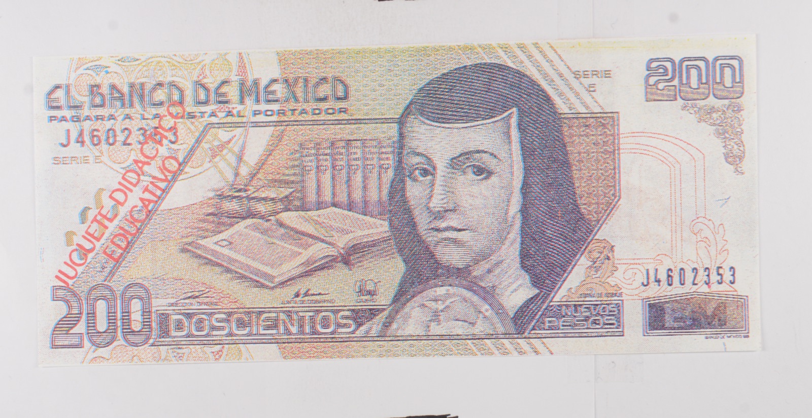 Historic World Bank Note 1992 Mexico 200 Nuevos Pesos Collectible ...