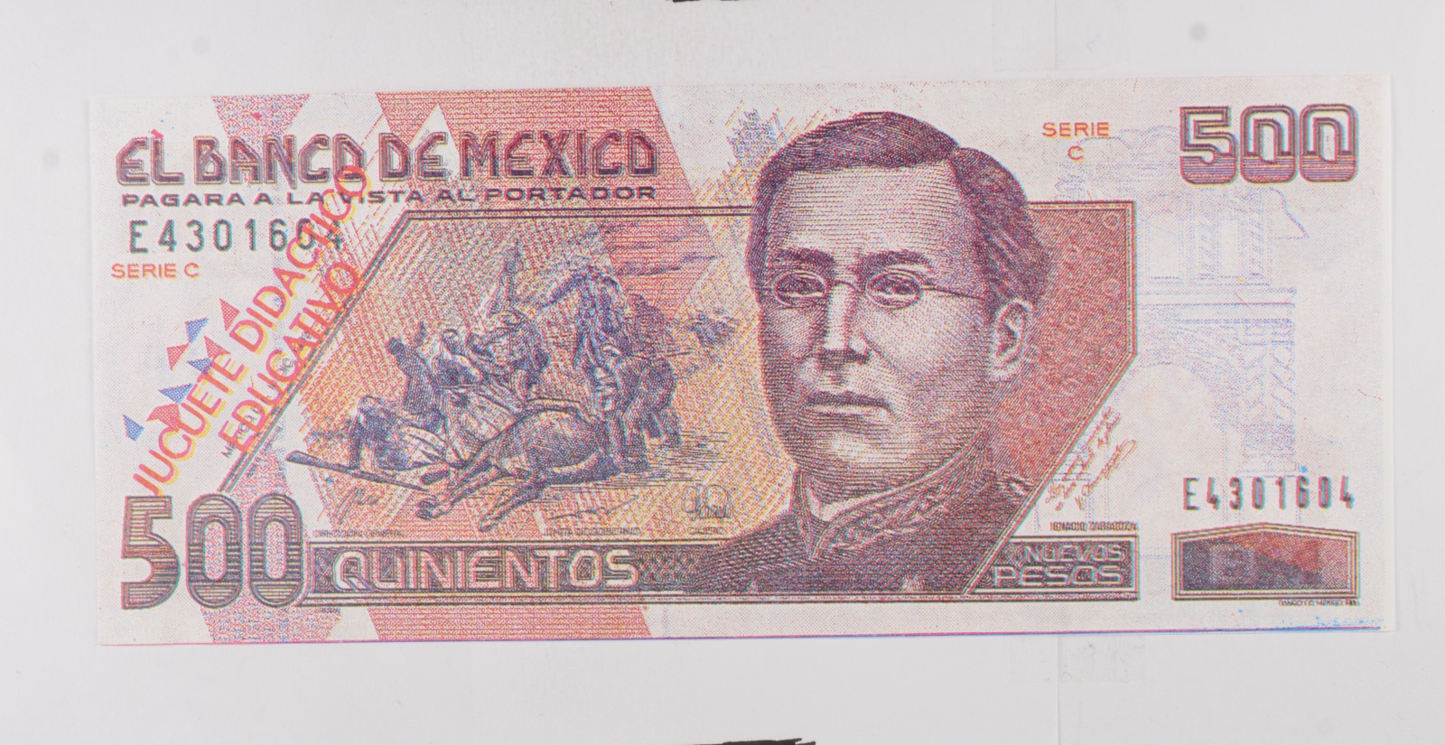 Historic World Bank Note 1992 Mexico 500 Nuevos Pesos Collectible ...