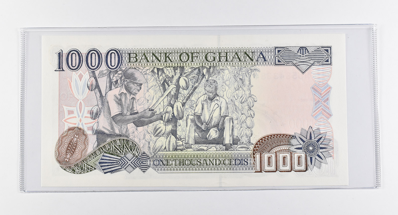 Historic World Bank Note 2003 Ghana 1000 Cedis Collectible Currency ...