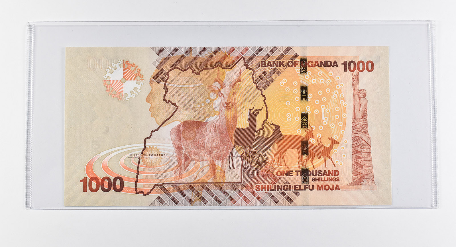 Historic World Bank Note 2010 Uganda 1000 Shillings Collectible ...
