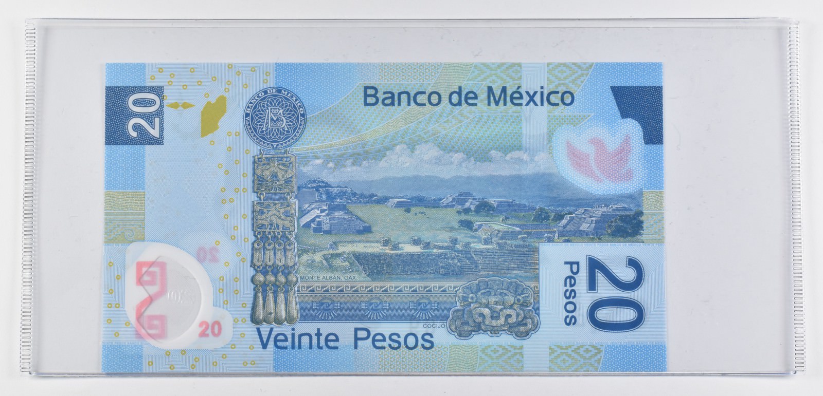Historic World Bank Note 2017 Mexico 20 Pesos Collectible Currency ...