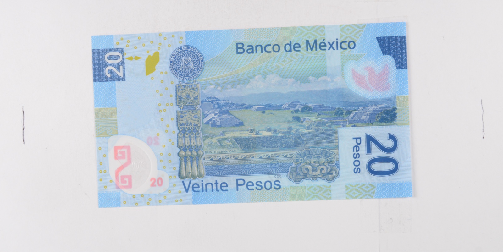 Historic World Bank Note 2017 Mexico 20 Pesos Collectible Currency ...
