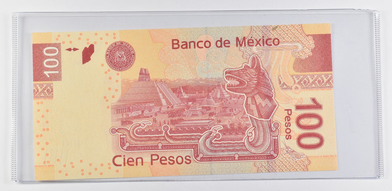 Historic World Bank Note 2019 Mexico 100 Pesos Collectible Currency ...