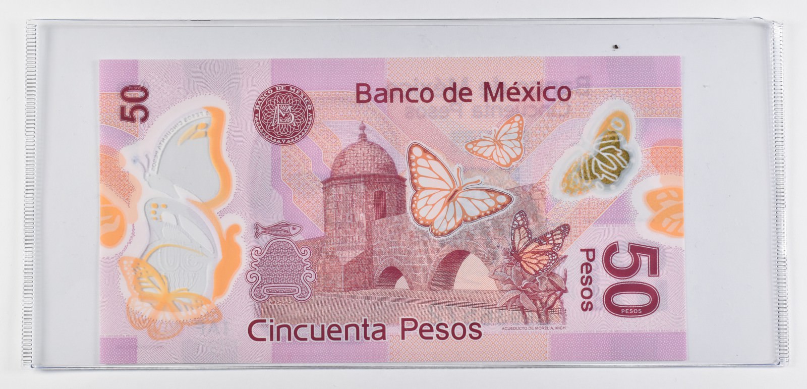 Historic World Bank Note 2019 Mexico 50 Pesos Collectible Currency ...