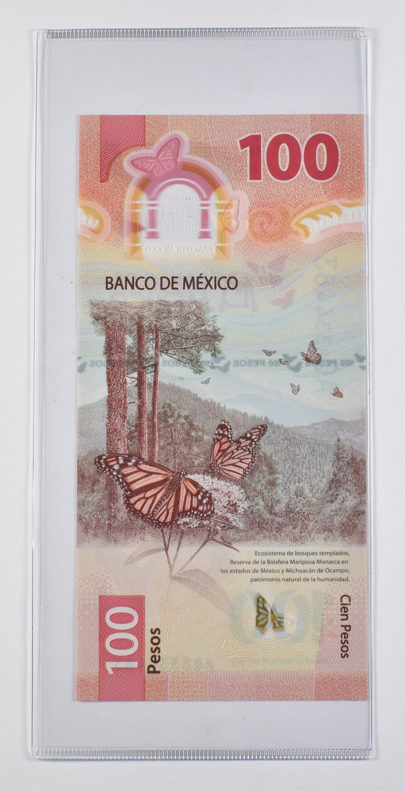 Historic World Bank Note 2020 Mexico 100 Pesos Collectible Currency ...