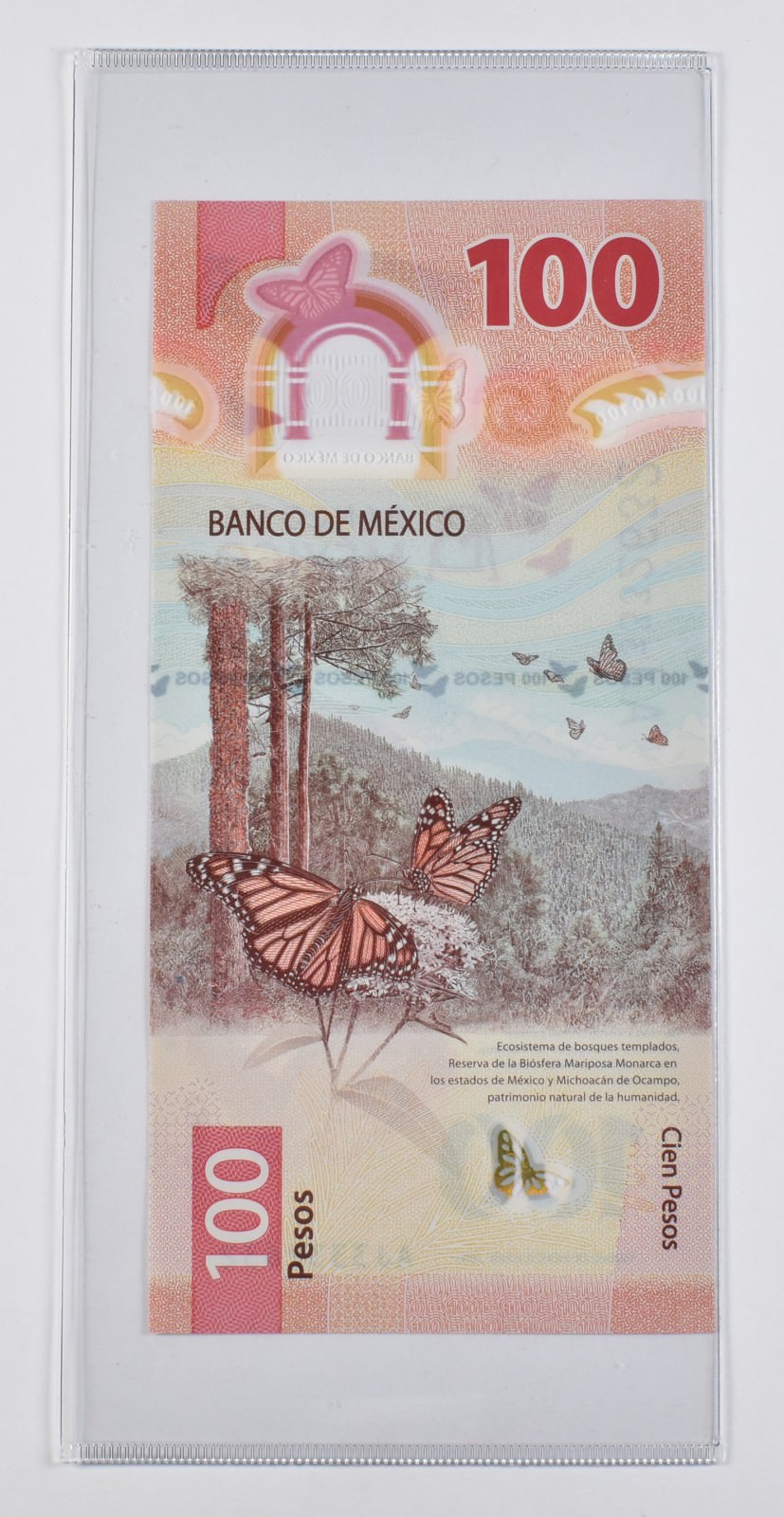 Historic World Bank Note 2020 Mexico 100 Pesos Collectible Currency ...