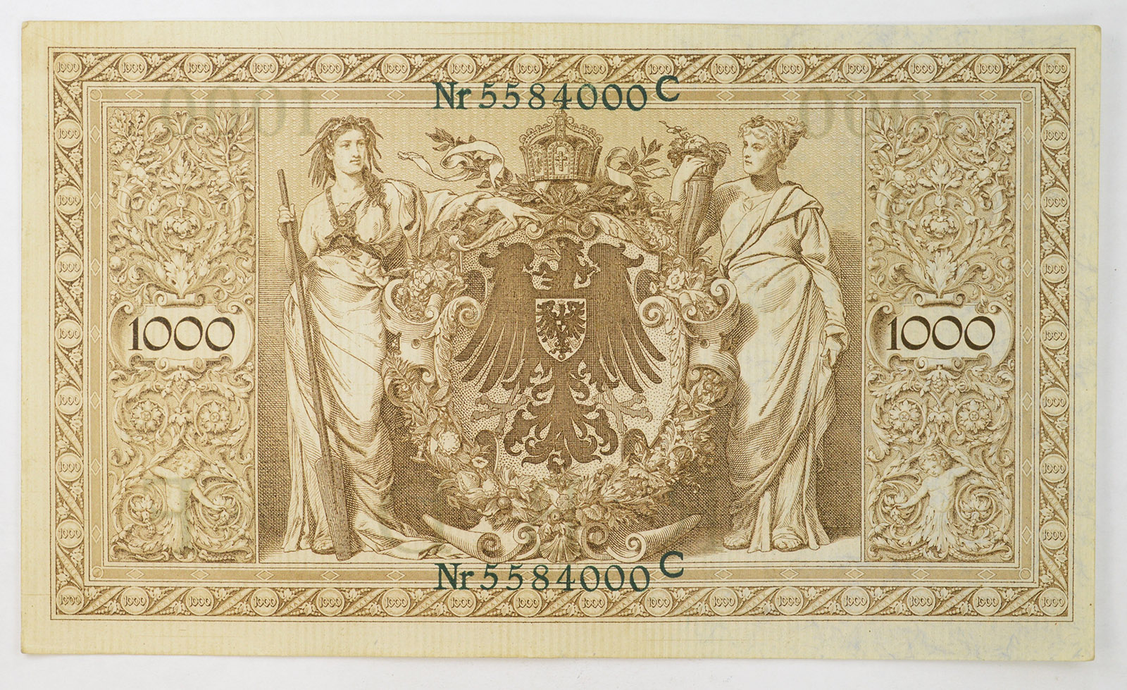 HUGE - 1910 Berlin 100 Reichsmark - German Collectible Reichsbanknote ...
