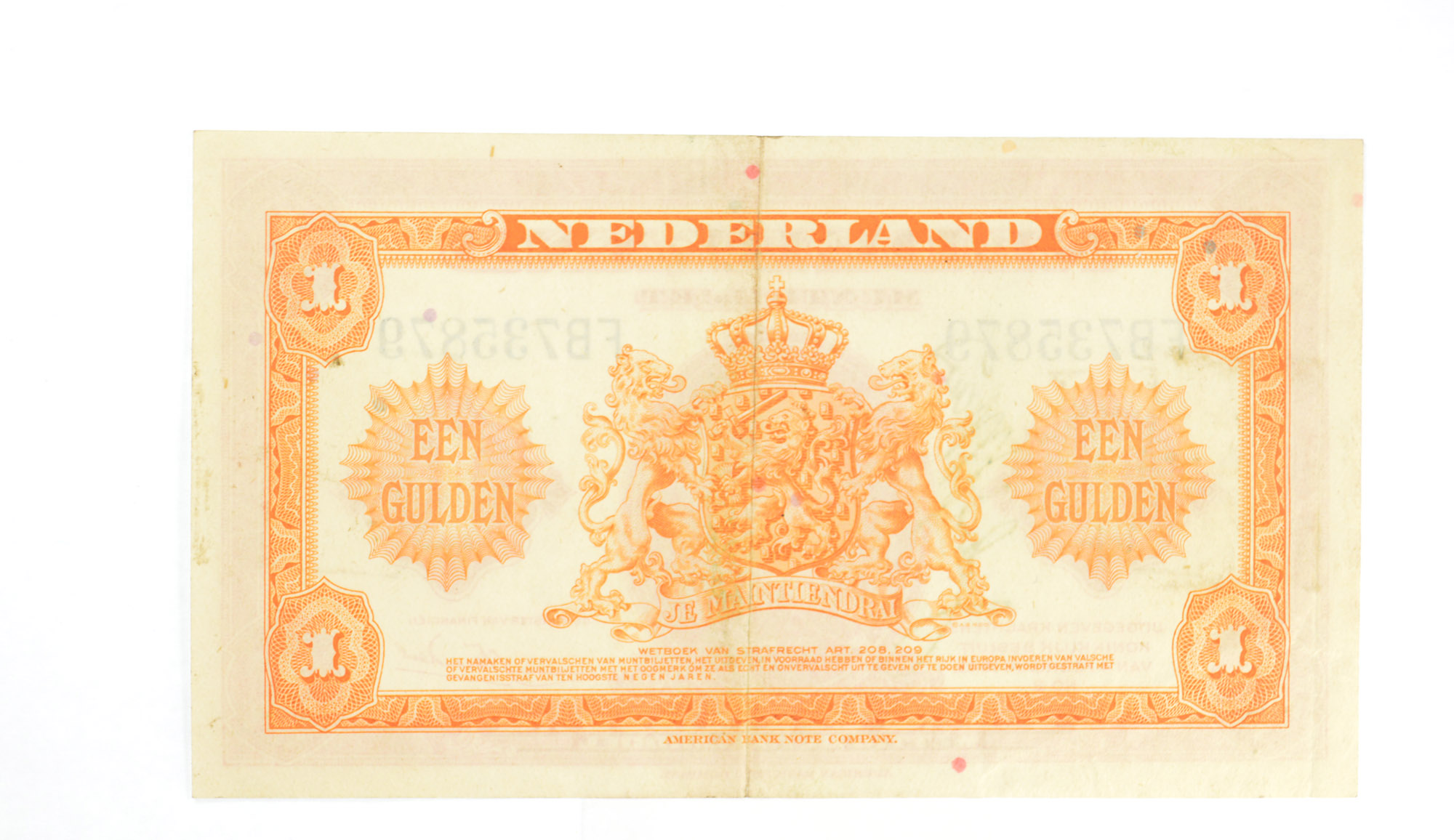Interesting Netherlands - Dutch - Bank Notes - Collectible Currency ...