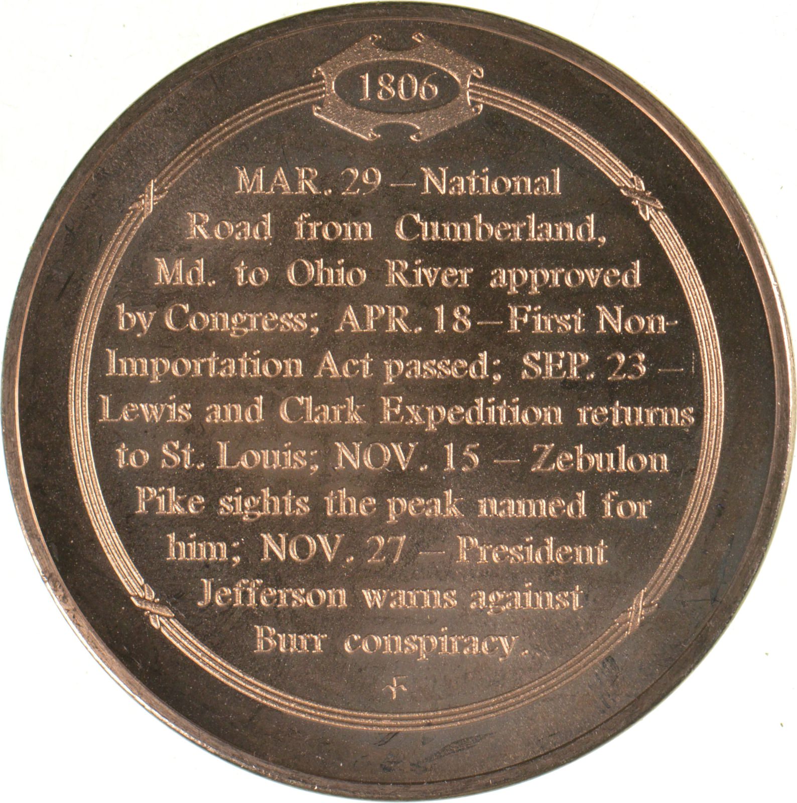 Interesting - Vintage Medal Medallion - Commemorative - Neat History ...