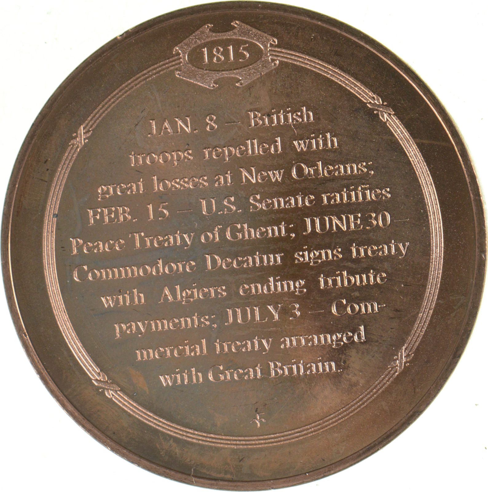 Interesting - Vintage Medal Medallion - Commemorative - Neat History ...