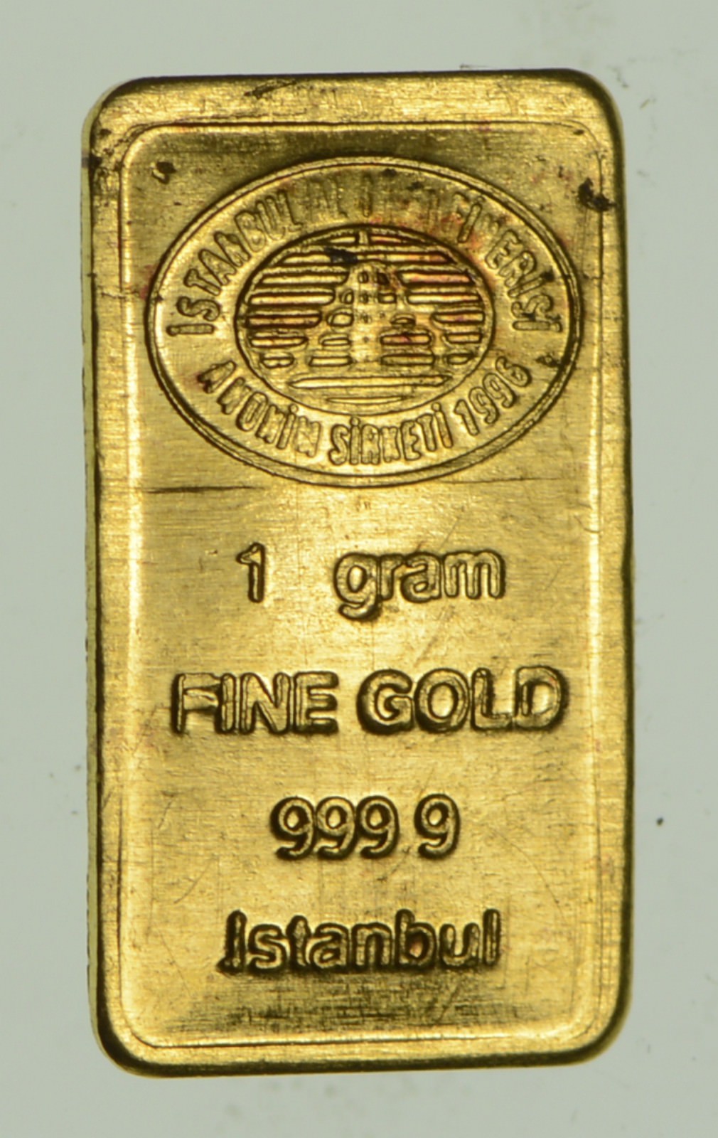 Istanbul 1 Gram Fine Gold Bar | Property Room