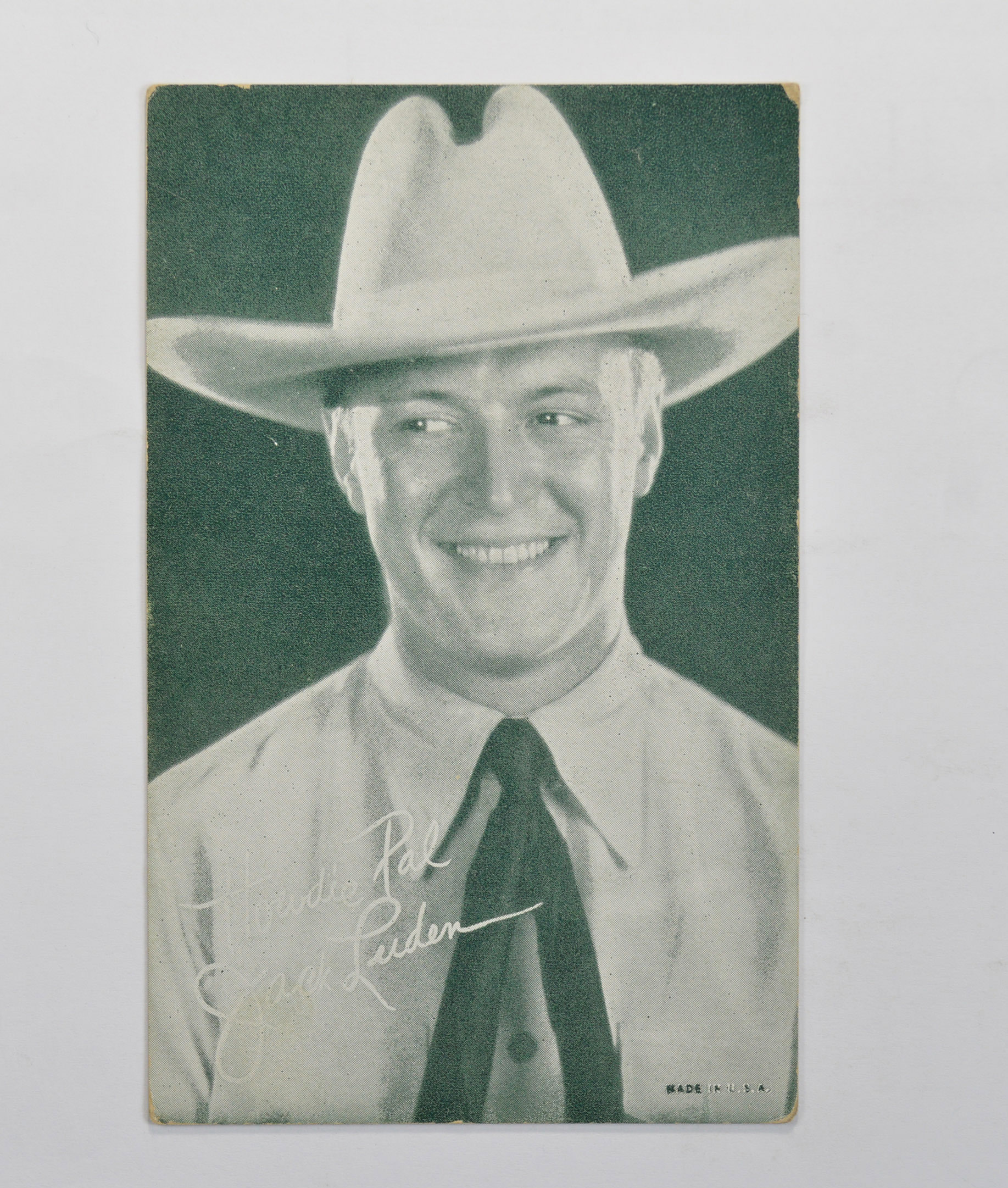 Jack Luden Exhibit Supply Co. Movie Postcard | Property Room