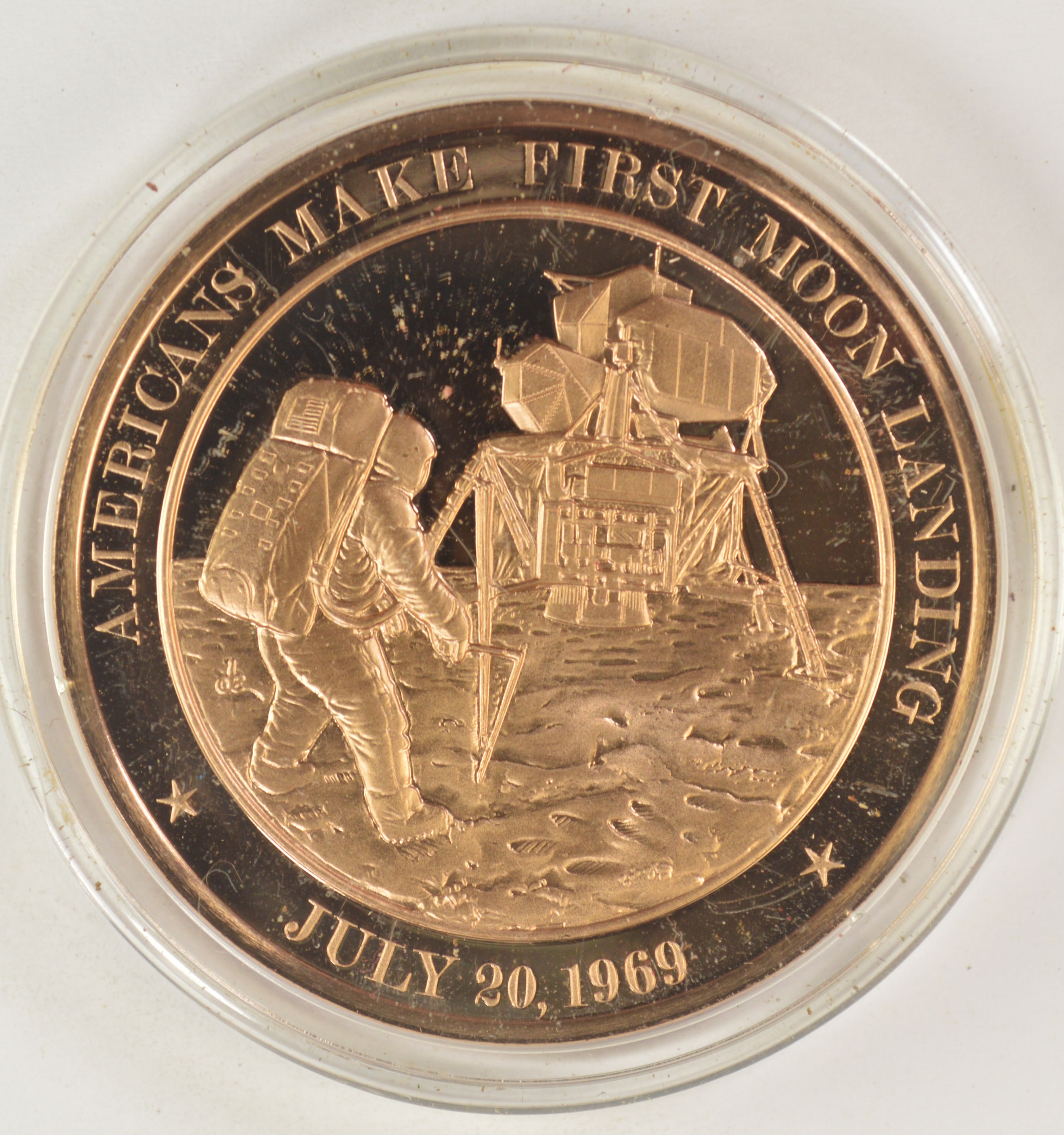 July 20, 1969 Americans Make First Moon Landing - Bronze Historic ...