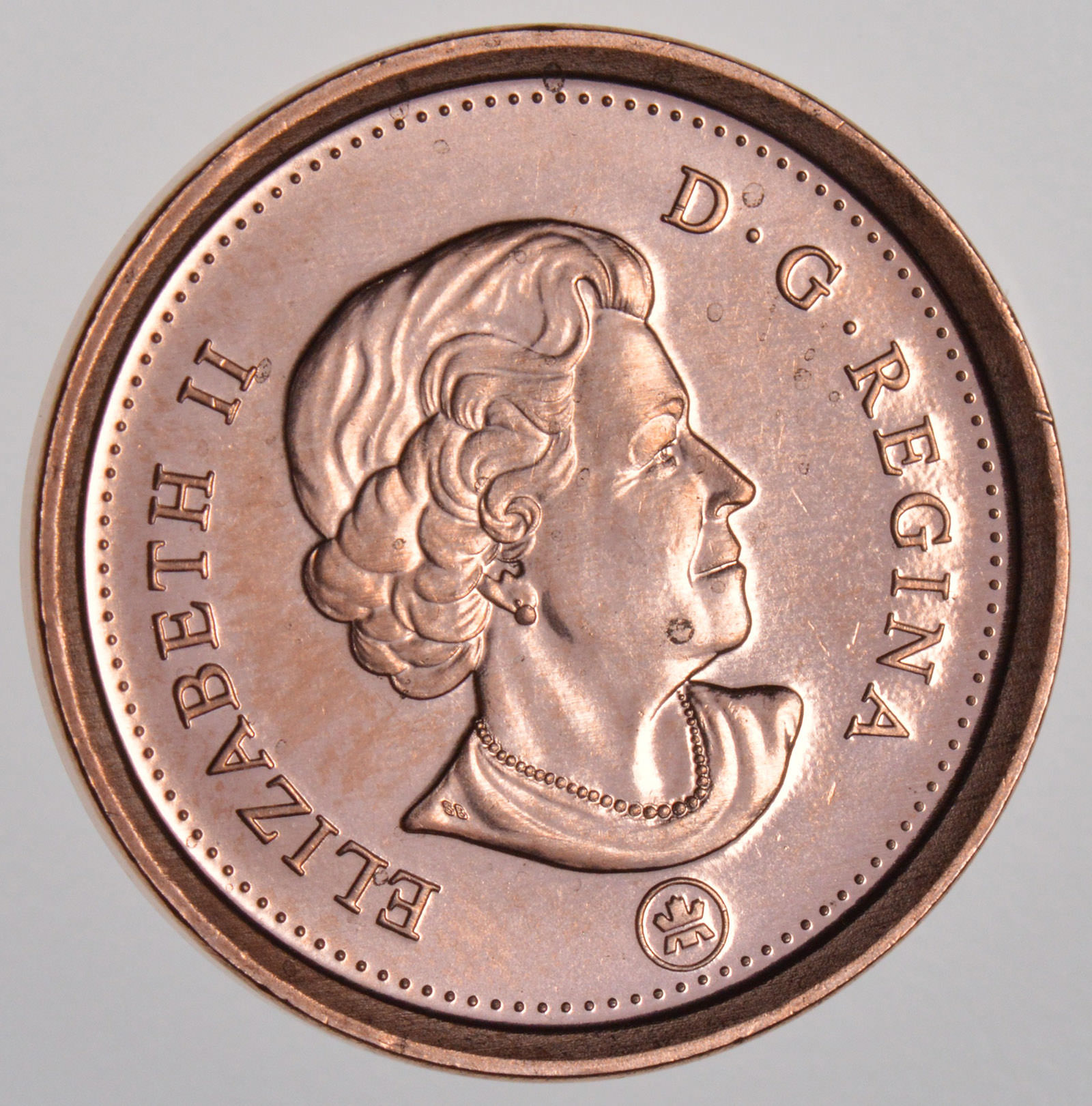 Last Year of Issue - 2012 Canada One Cent - Brilliant Uncirculated ...