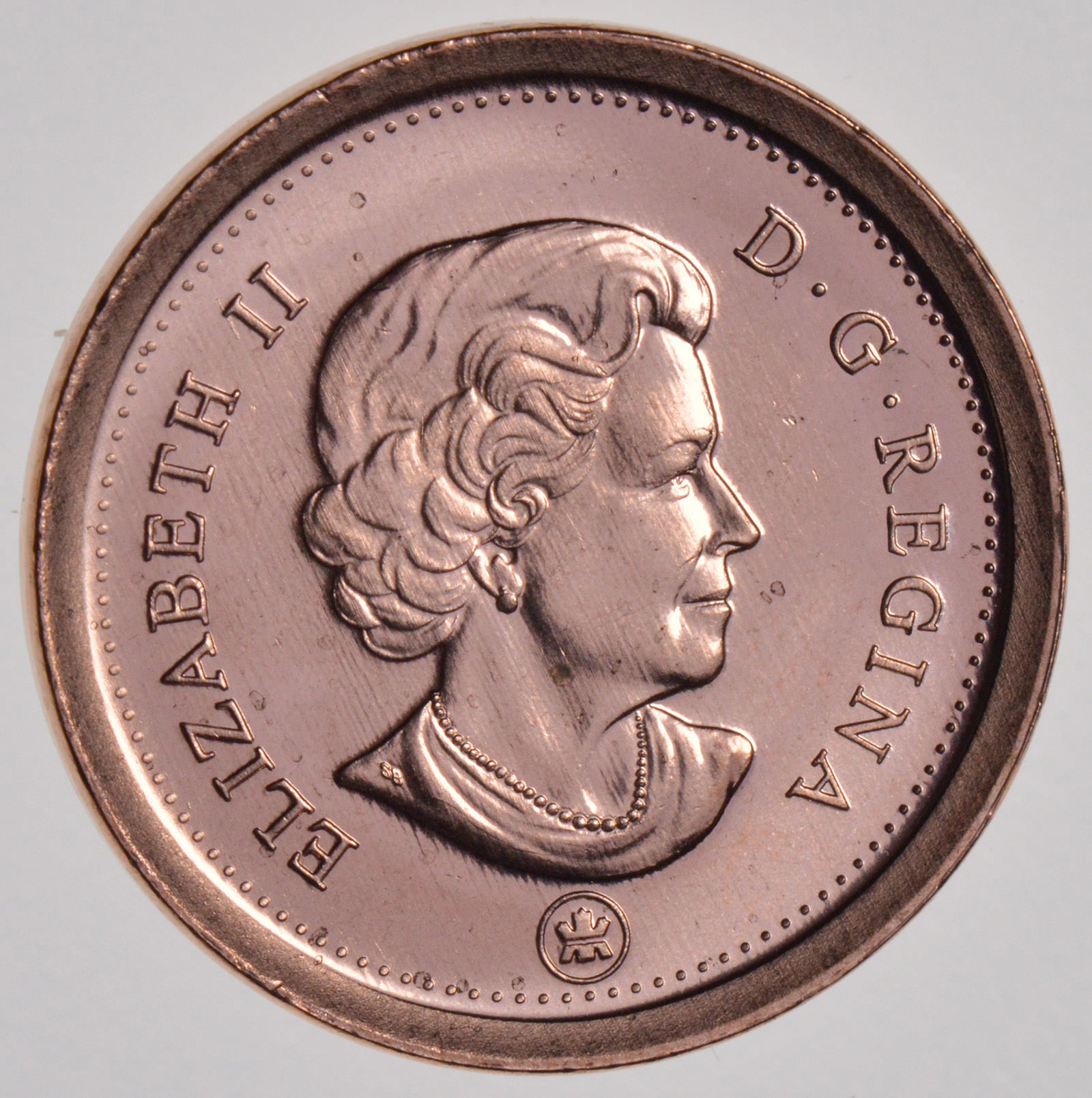 Last Year of Issue - 2012 Canada One Cent - Brilliant Uncirculated ...