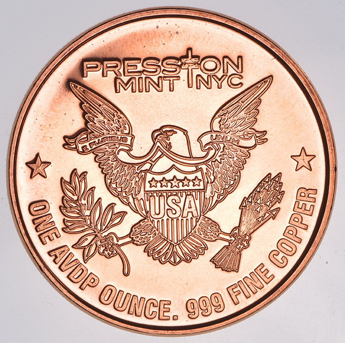 Liberty Bell - 1 Oz .999 Fine Copper Round | Property Room