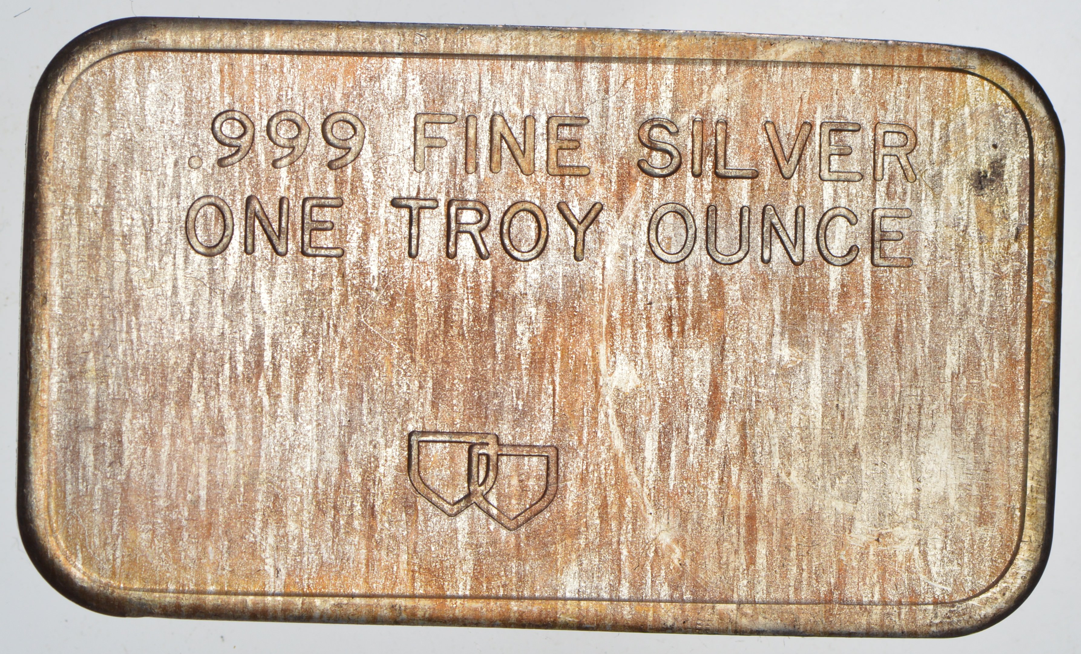 Limited - 1 Oz Silver Shields Mint Bar - .999 Fine Silver | Property Room