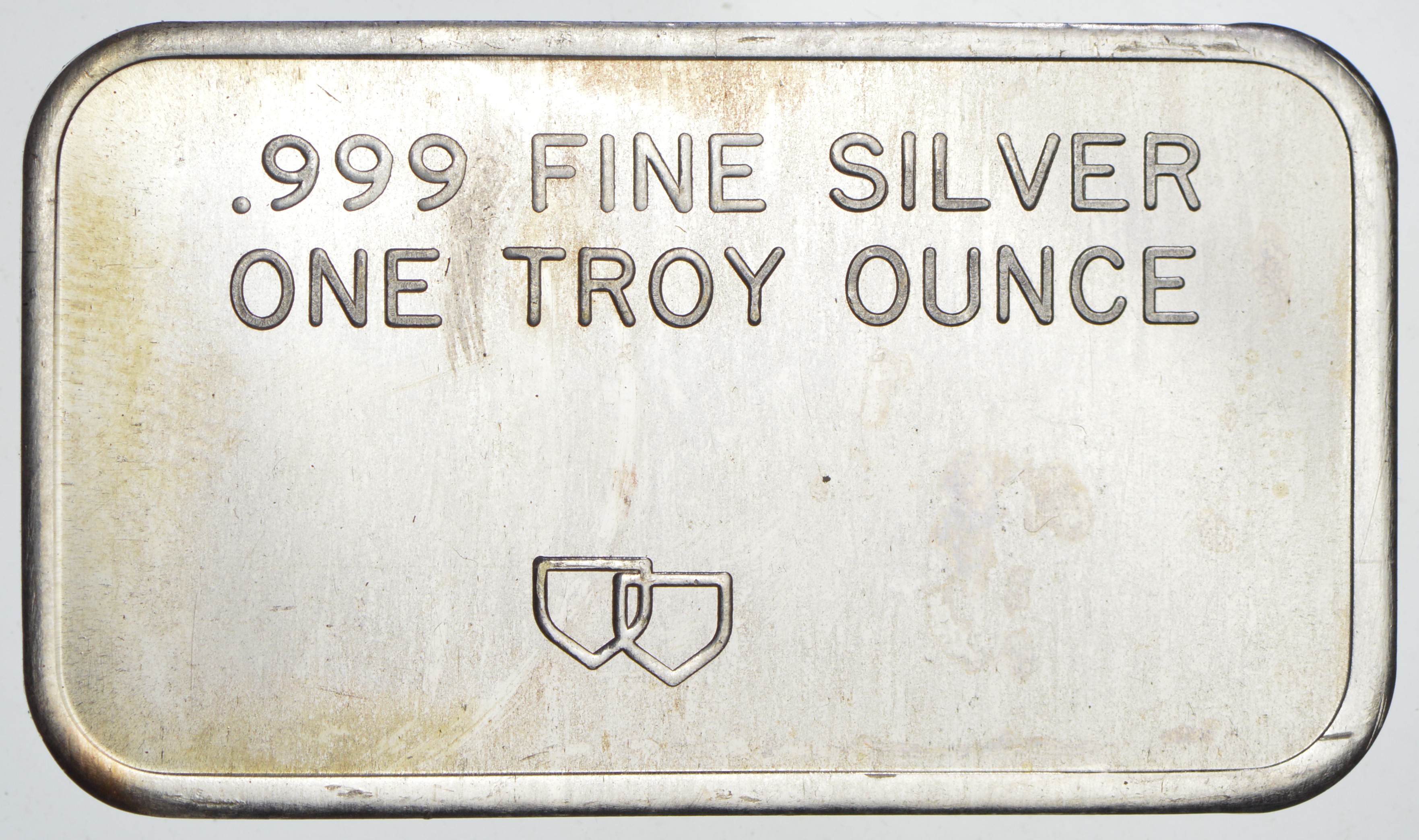 Limited - 1 Oz Silver Shields Mint Bar - .999 Fine Silver | Property Room