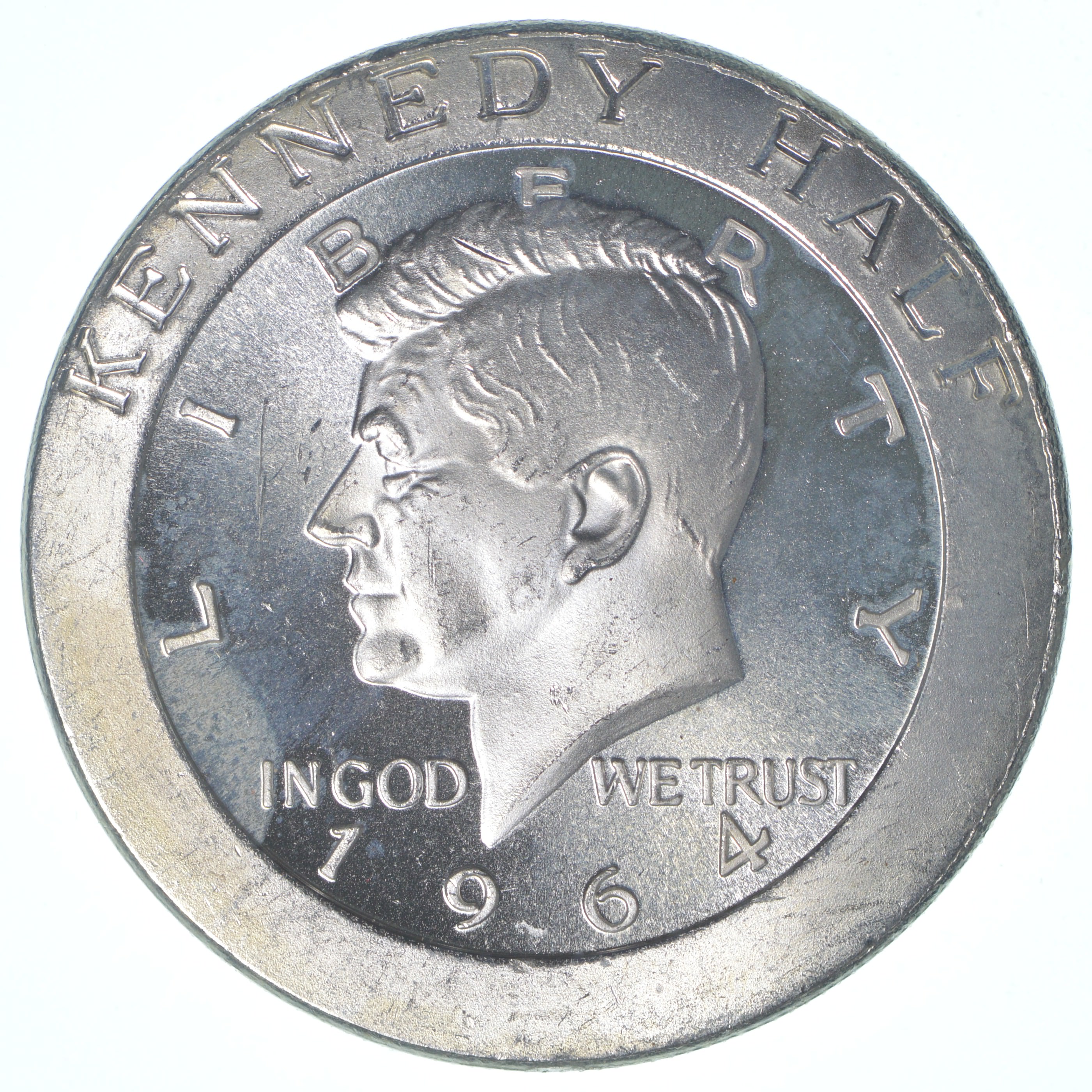 Limited SILVER 1 Oz Round 1964 Kennedy Half .999 Fine Silver | Property ...
