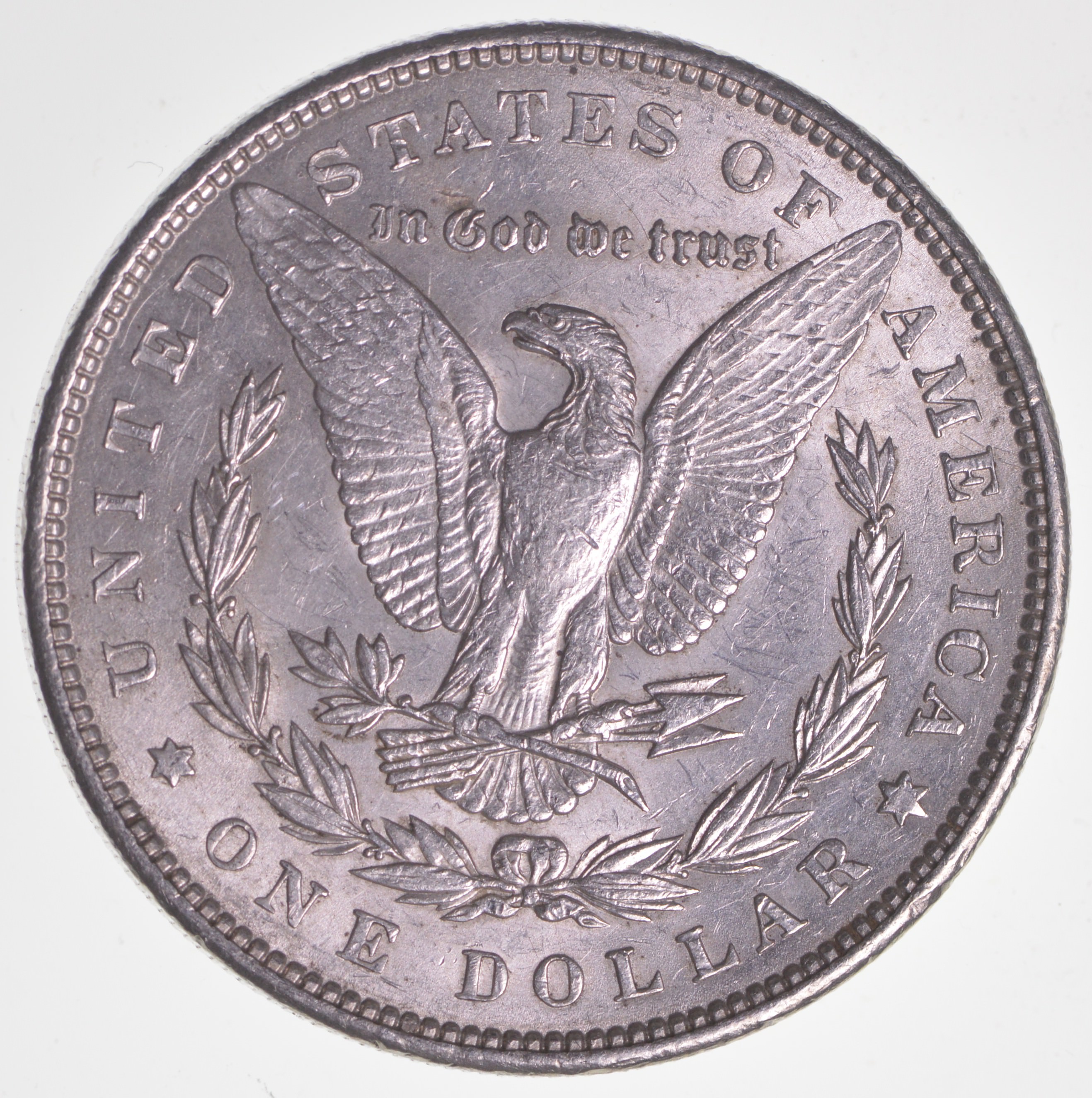 Lustrous - High Grade 1890 Morgan Silver Dollar | Property Room