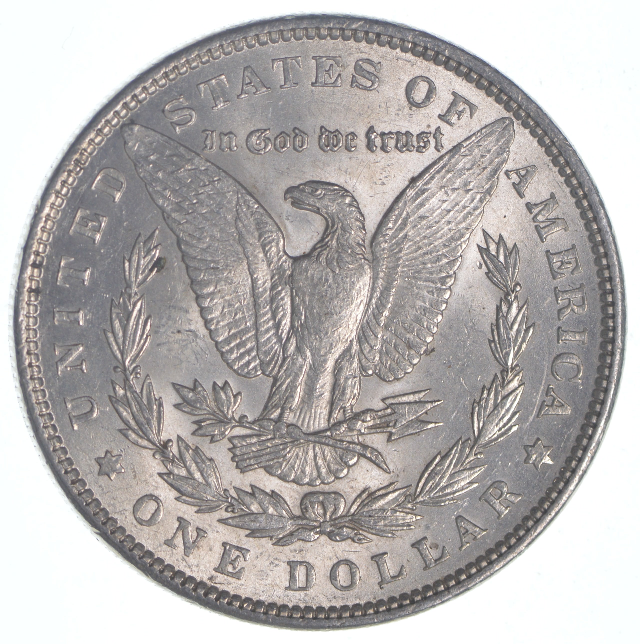 Lustrous - High Grade 1890 Morgan Silver Dollar | Property Room