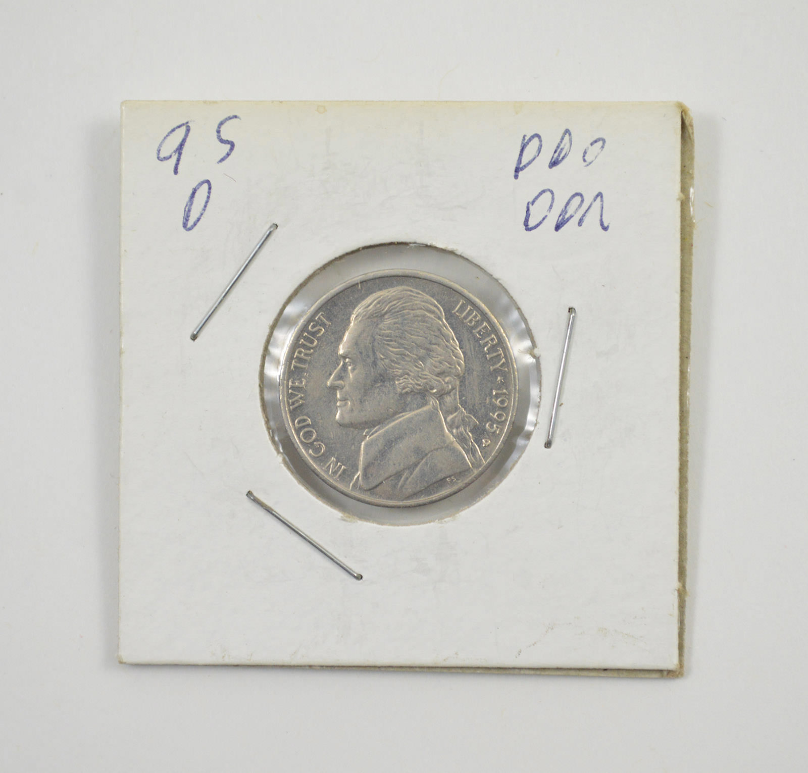 Major Error: 1995-D Jefferson Nickel - Defective Die Obverse | Property ...