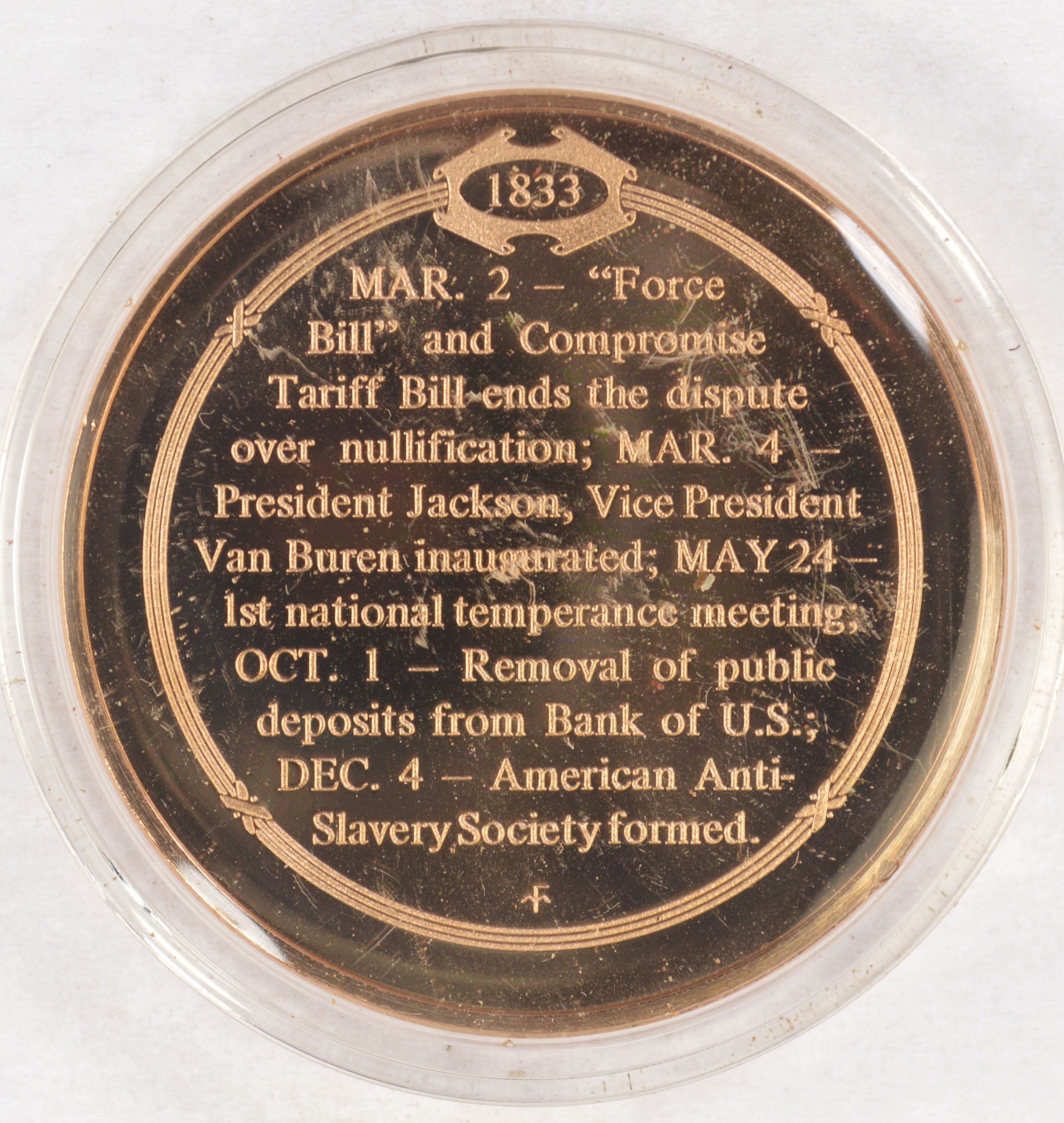 May 24, 1833 First National Temperance Convention - Bronze Historic ...