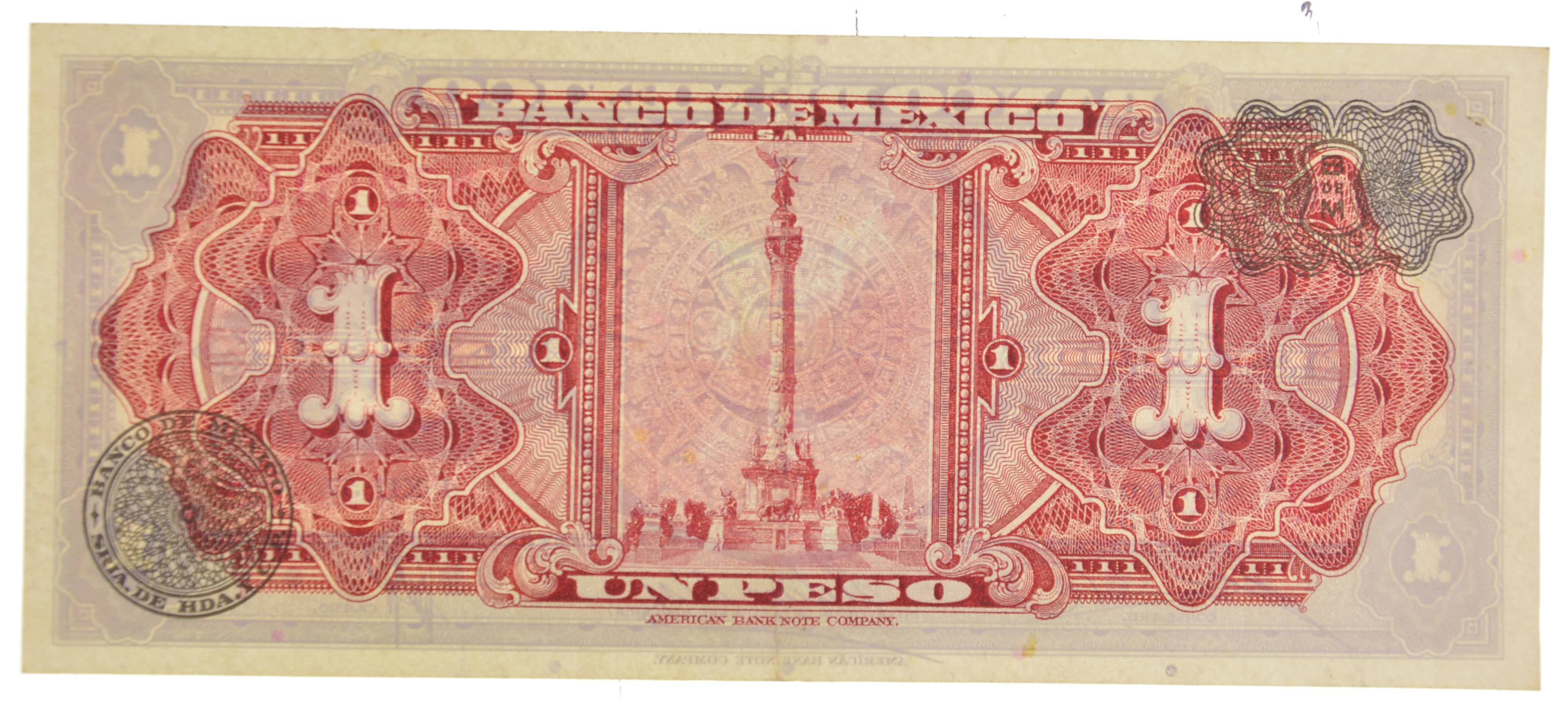 Mexico One Peso Banknote | Property Room