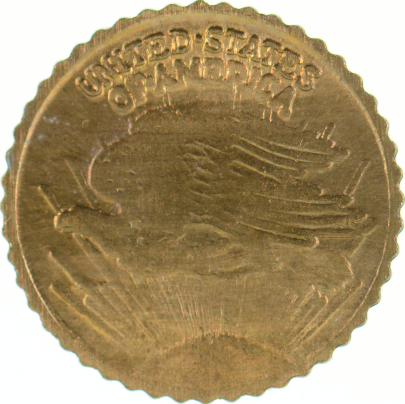MINI Saint Gauden's Replica Gold Coin | Property Room