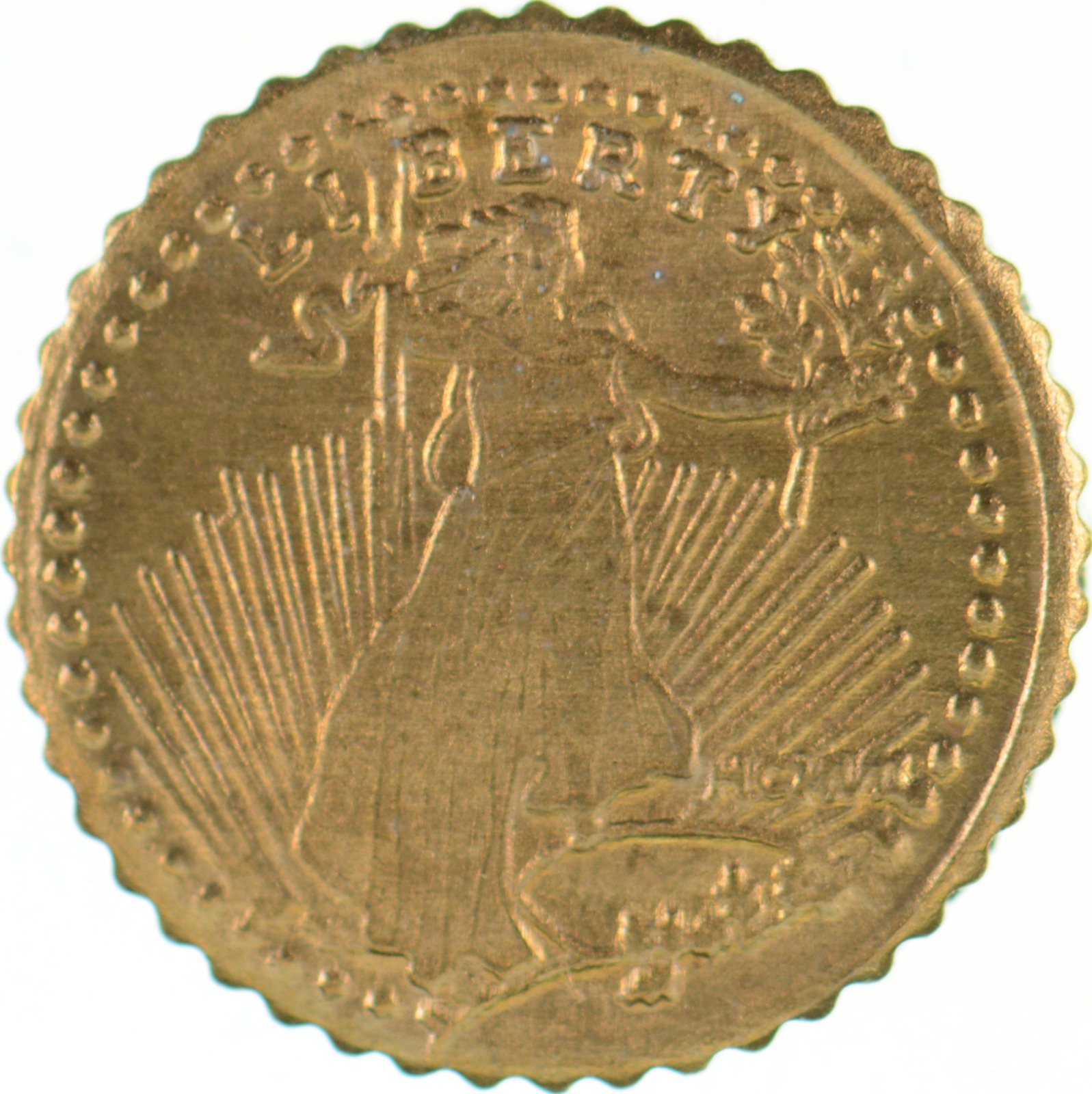 MINI Saint Gauden's Replica Gold Coin | Property Room