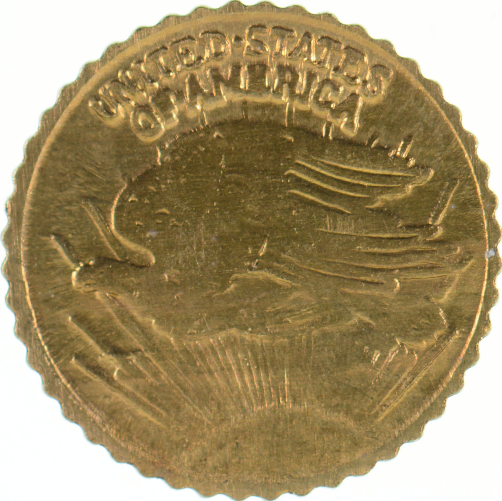 MINI Saint Gauden's Replica Gold Coin | Property Room