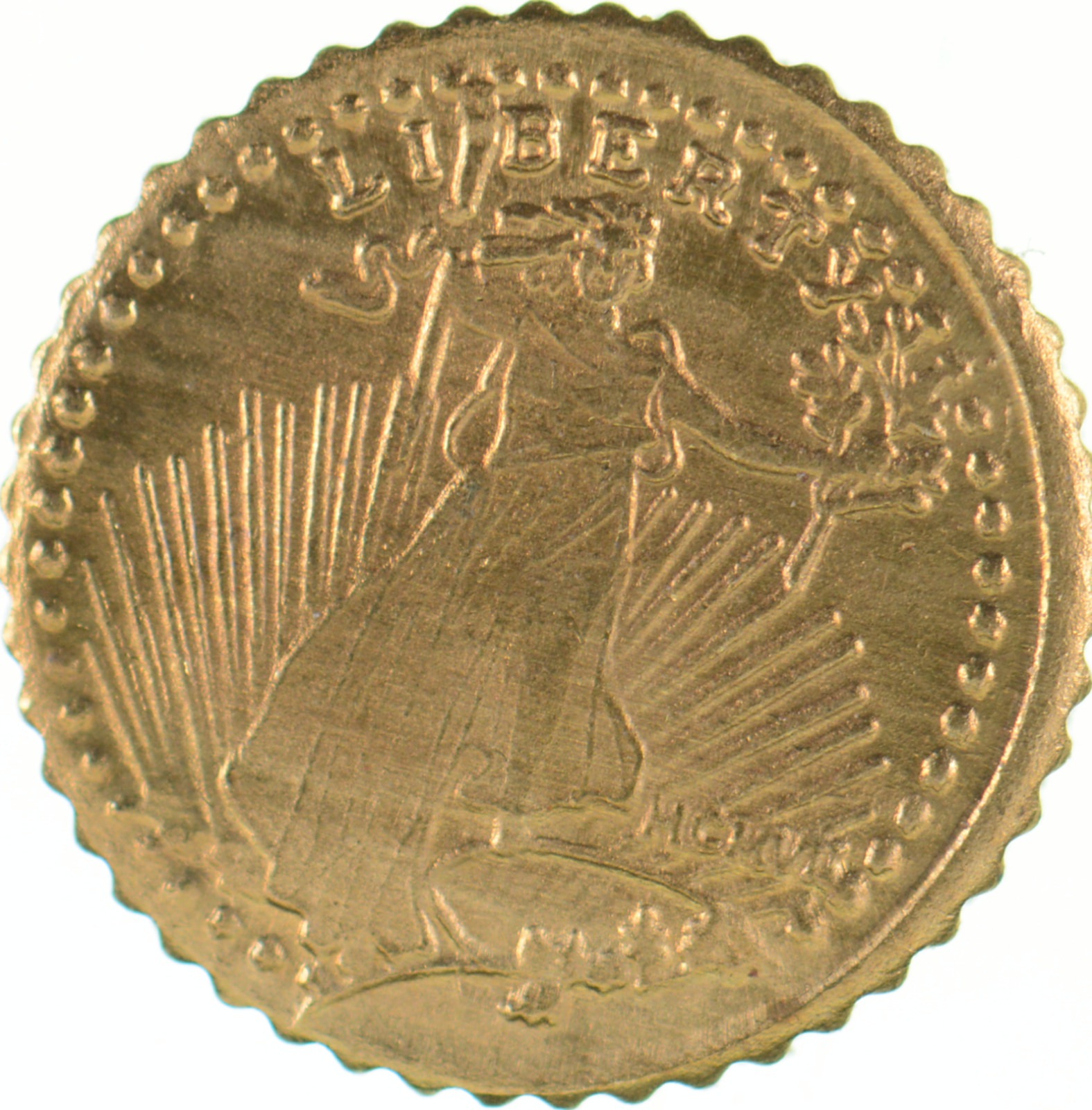 MINI Saint Gauden's Replica Gold Coin | Property Room